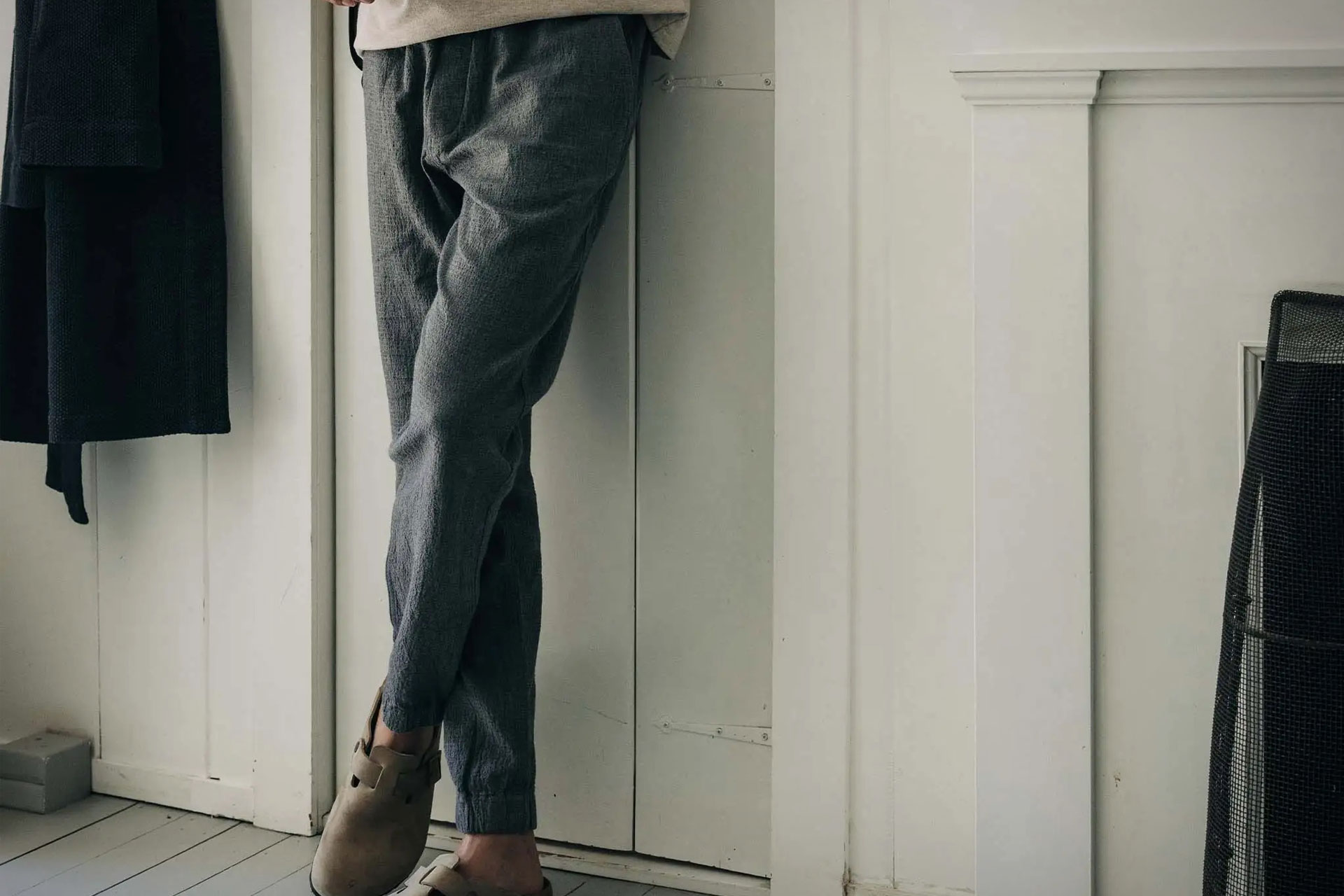 Taylor Stitch Grey Double Cloth Apres Pant | Uncrate