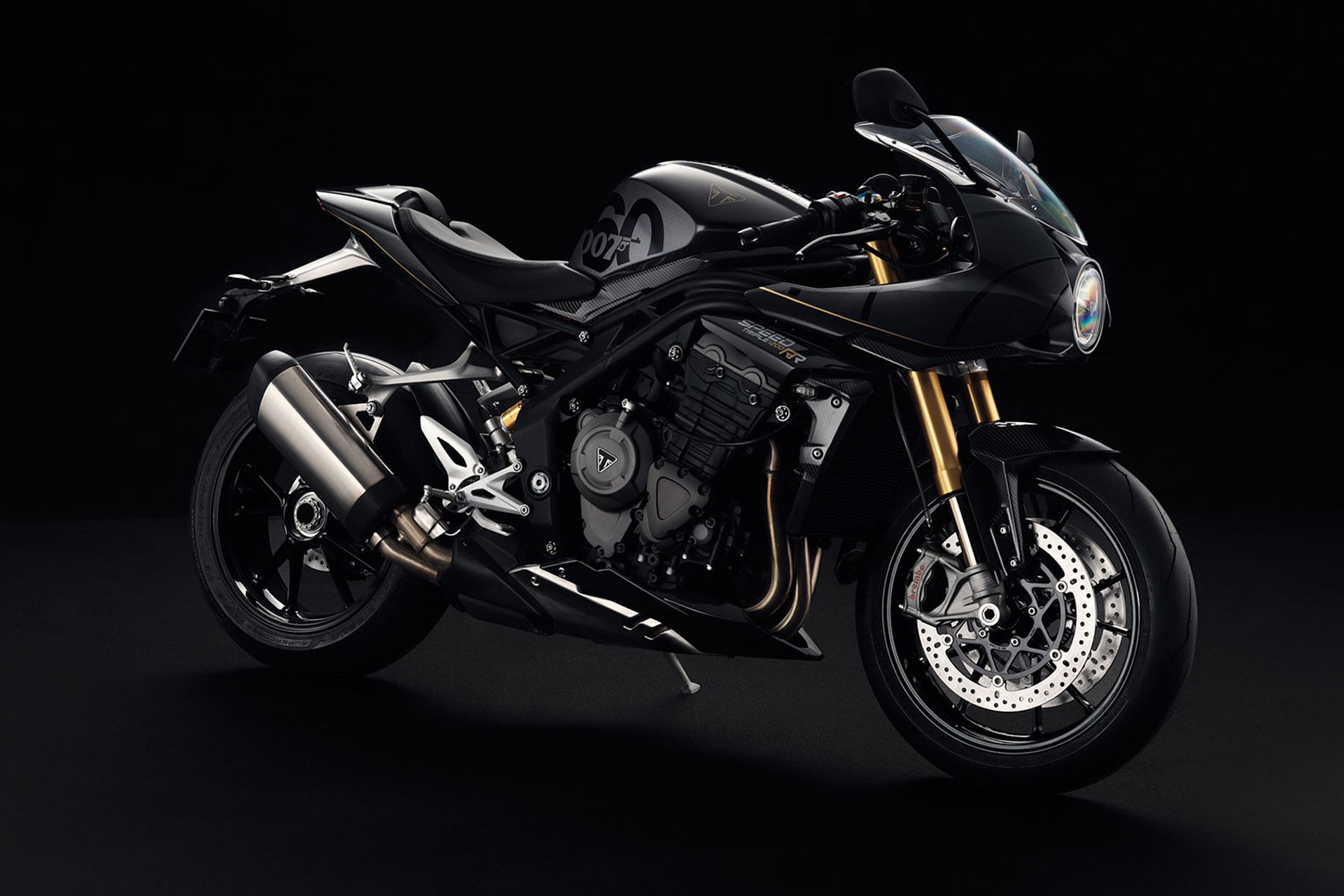 2023 Triumph Speed Triple 1200 RR Bond Edition Motorcycle | Uncrate