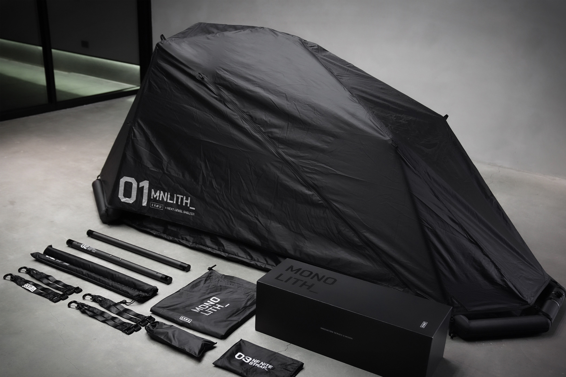 Exod Monolith Shelter Tent | Uncrate