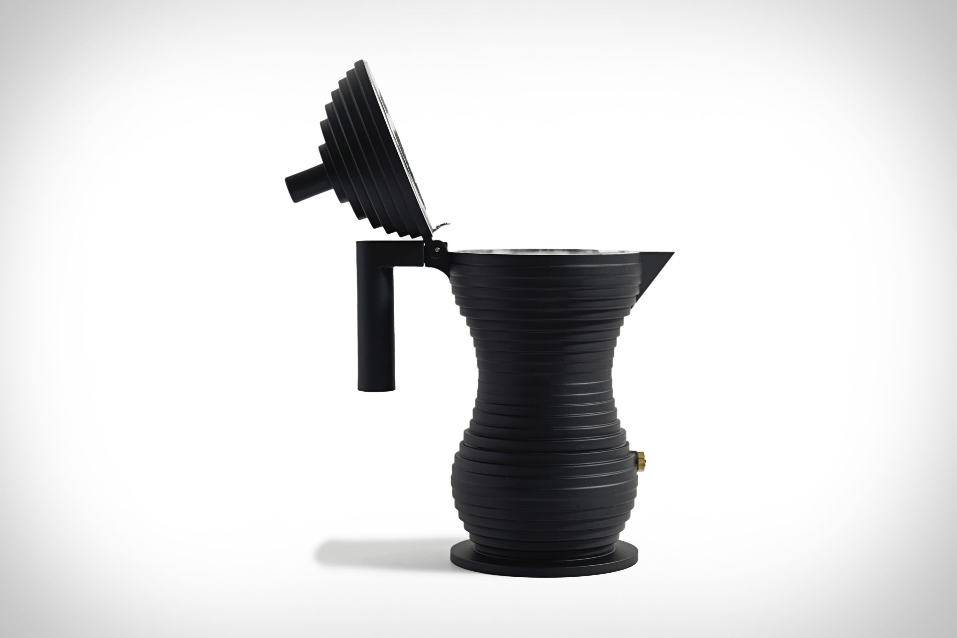 Alessi Pulcina Blackout Cafetera Espresso | Uncrate
