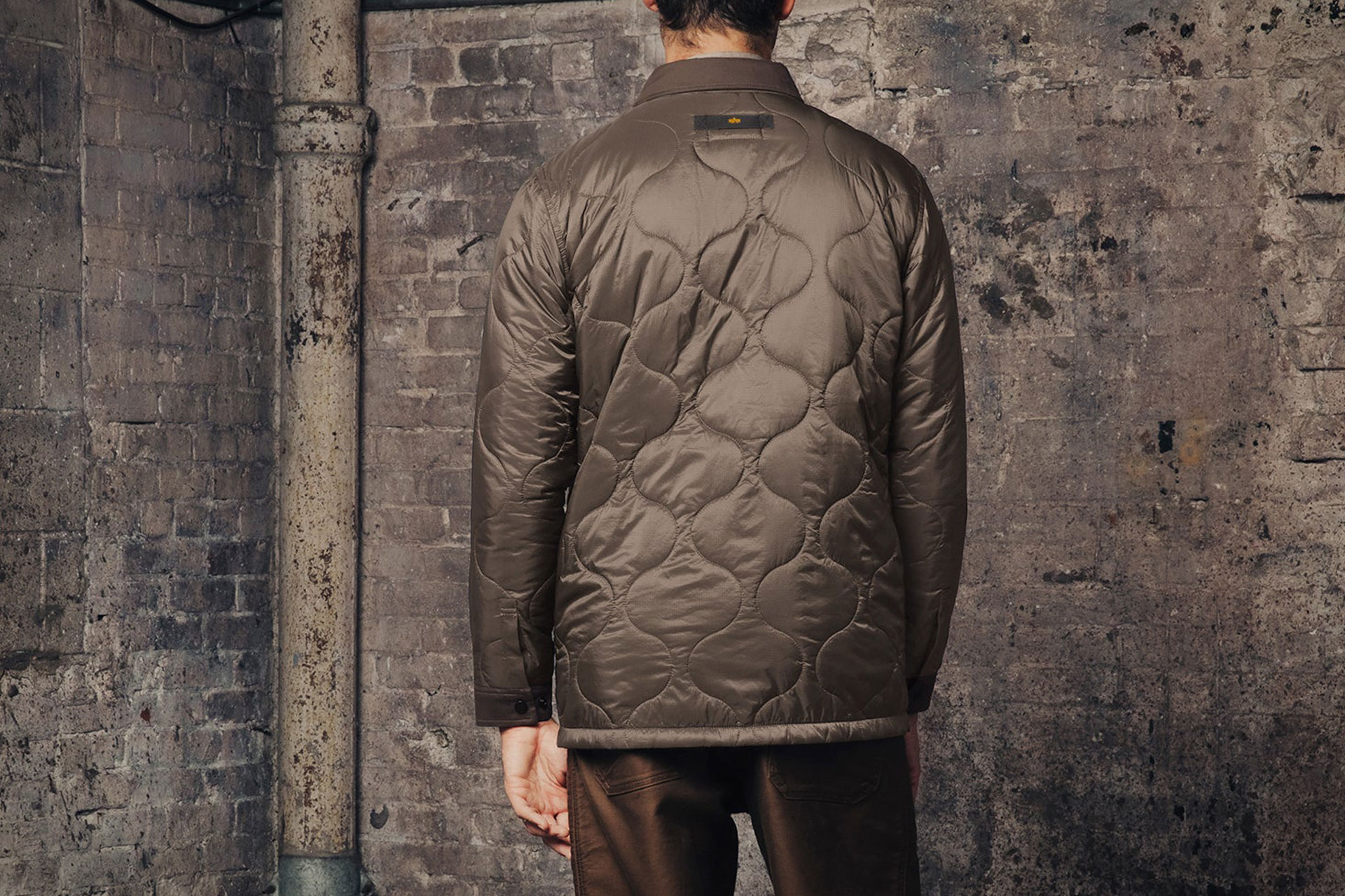 Alpha Industries Onion Quilted Shirt Jacket | Uncrate