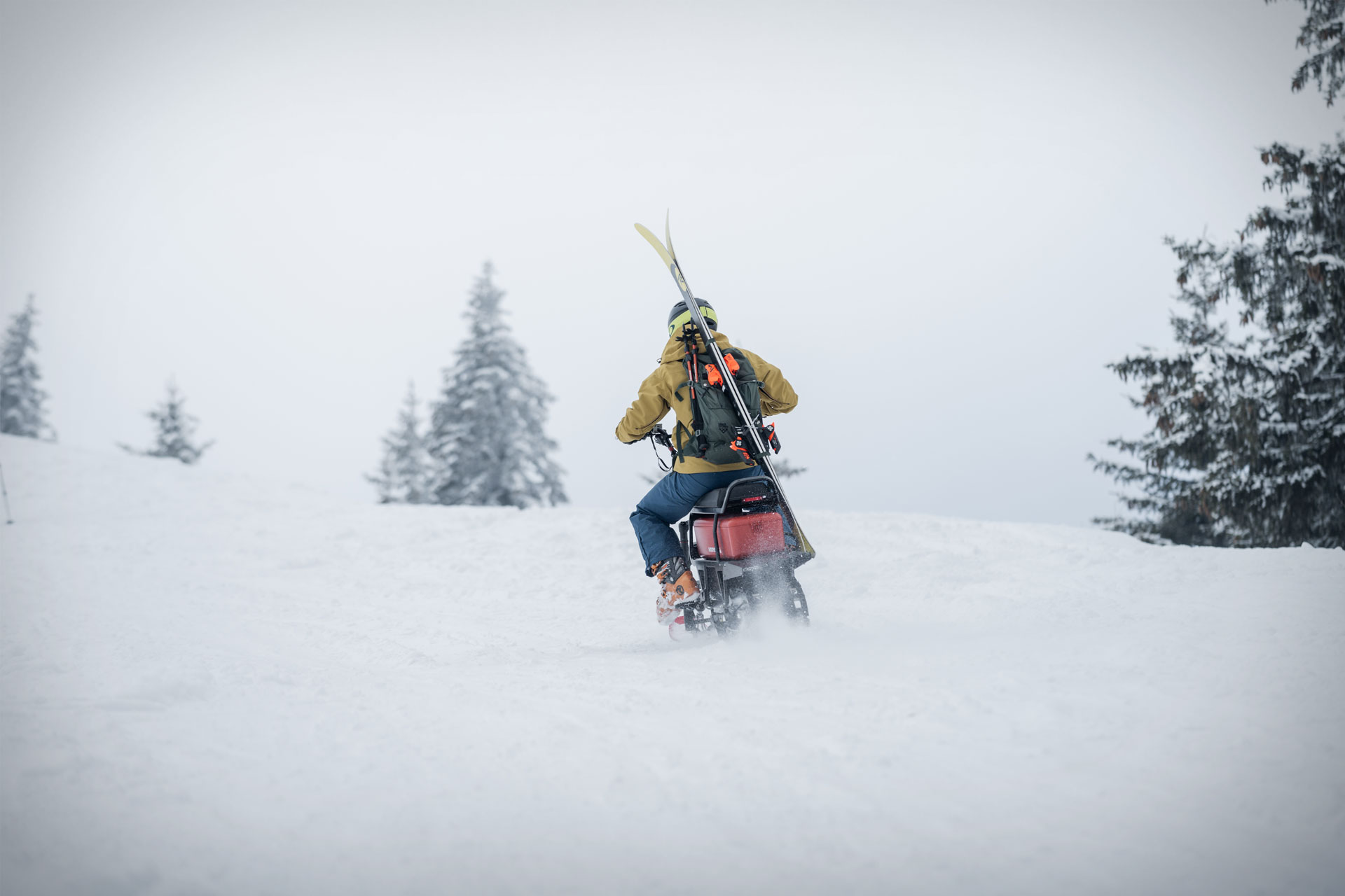 Moonbikes elektrisches Schneemobil | Uncrate