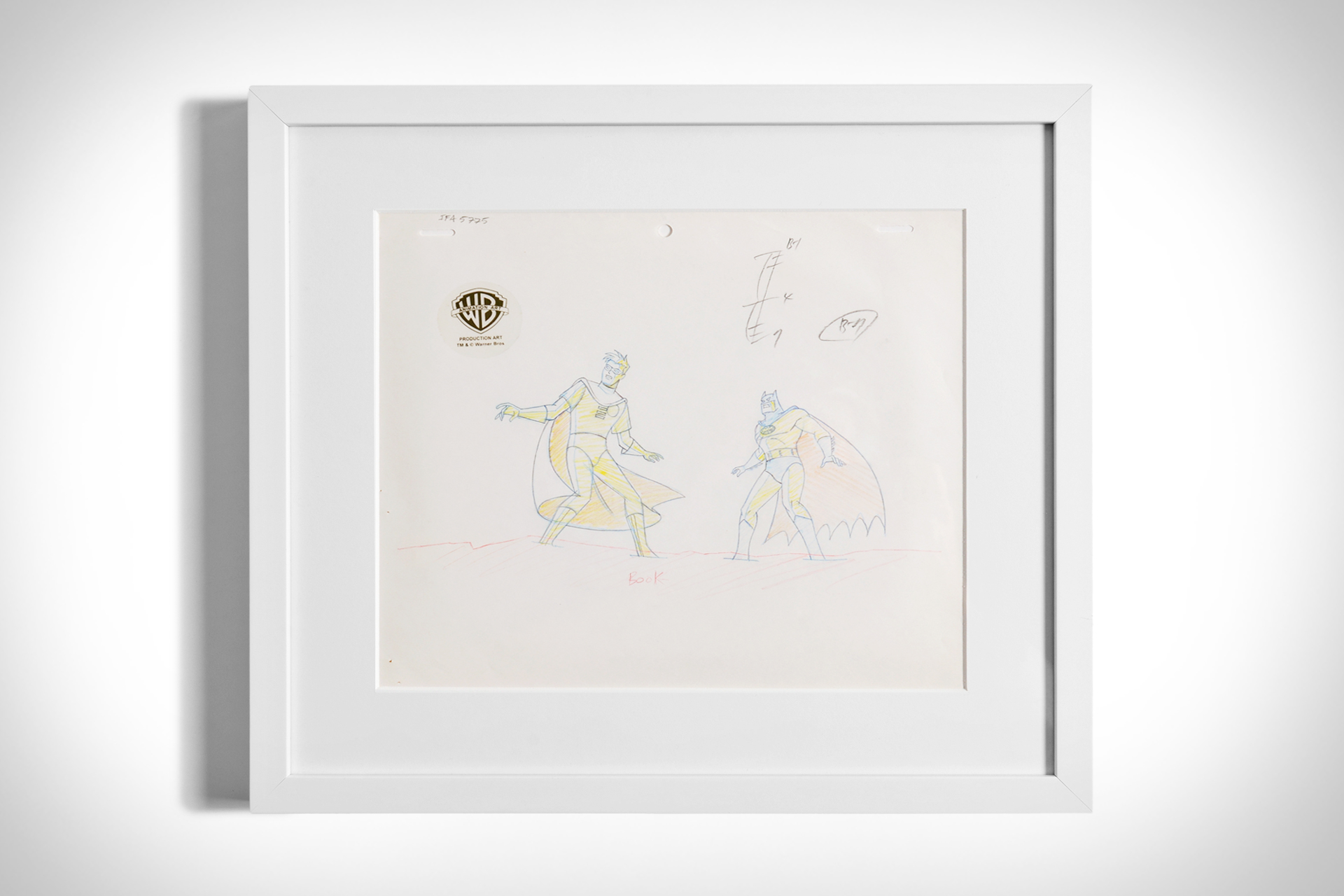 Batman And Robin Original Production Art | Uncrate