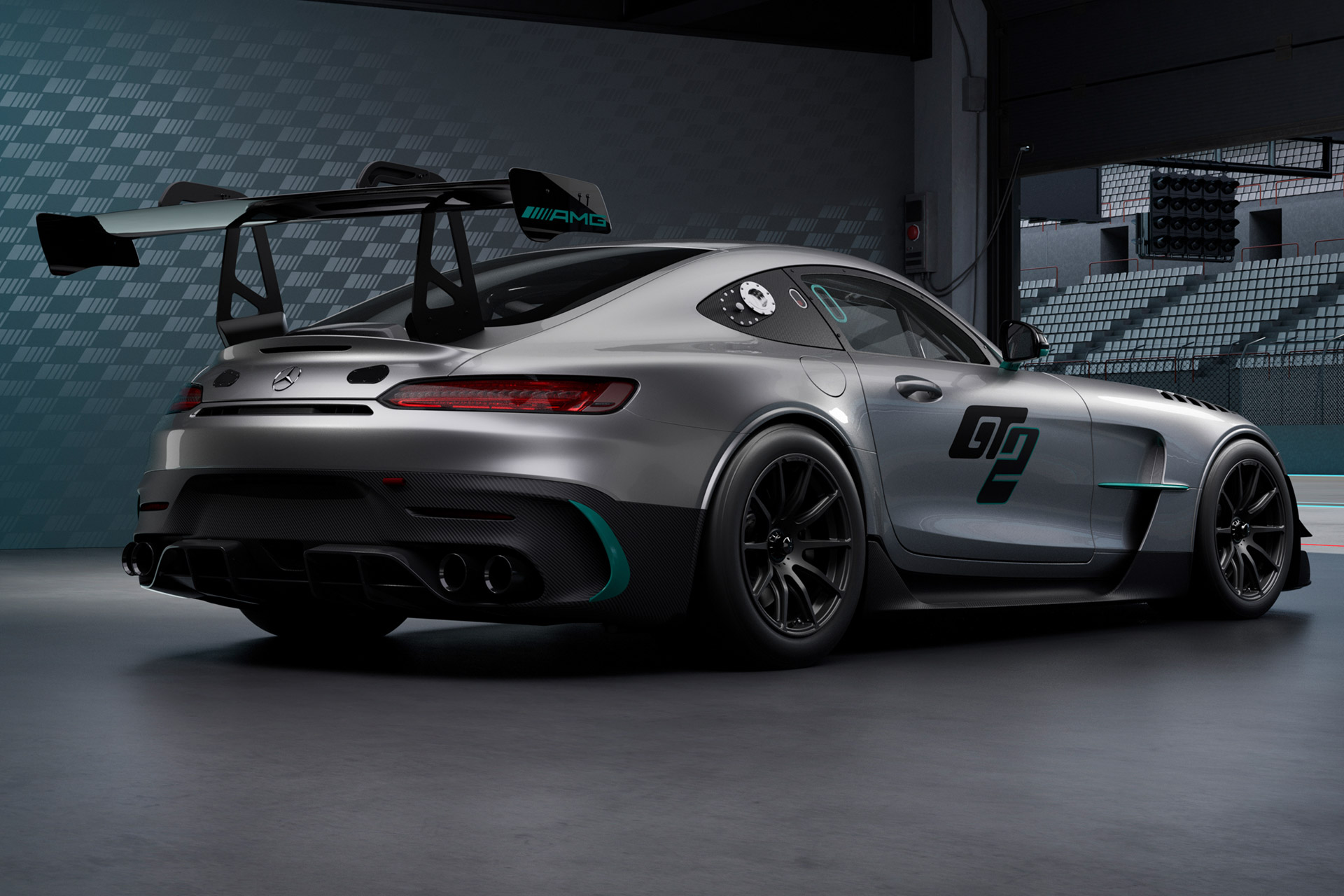 Voiture de course Mercedes-AMG GT2 2023 | Uncrate