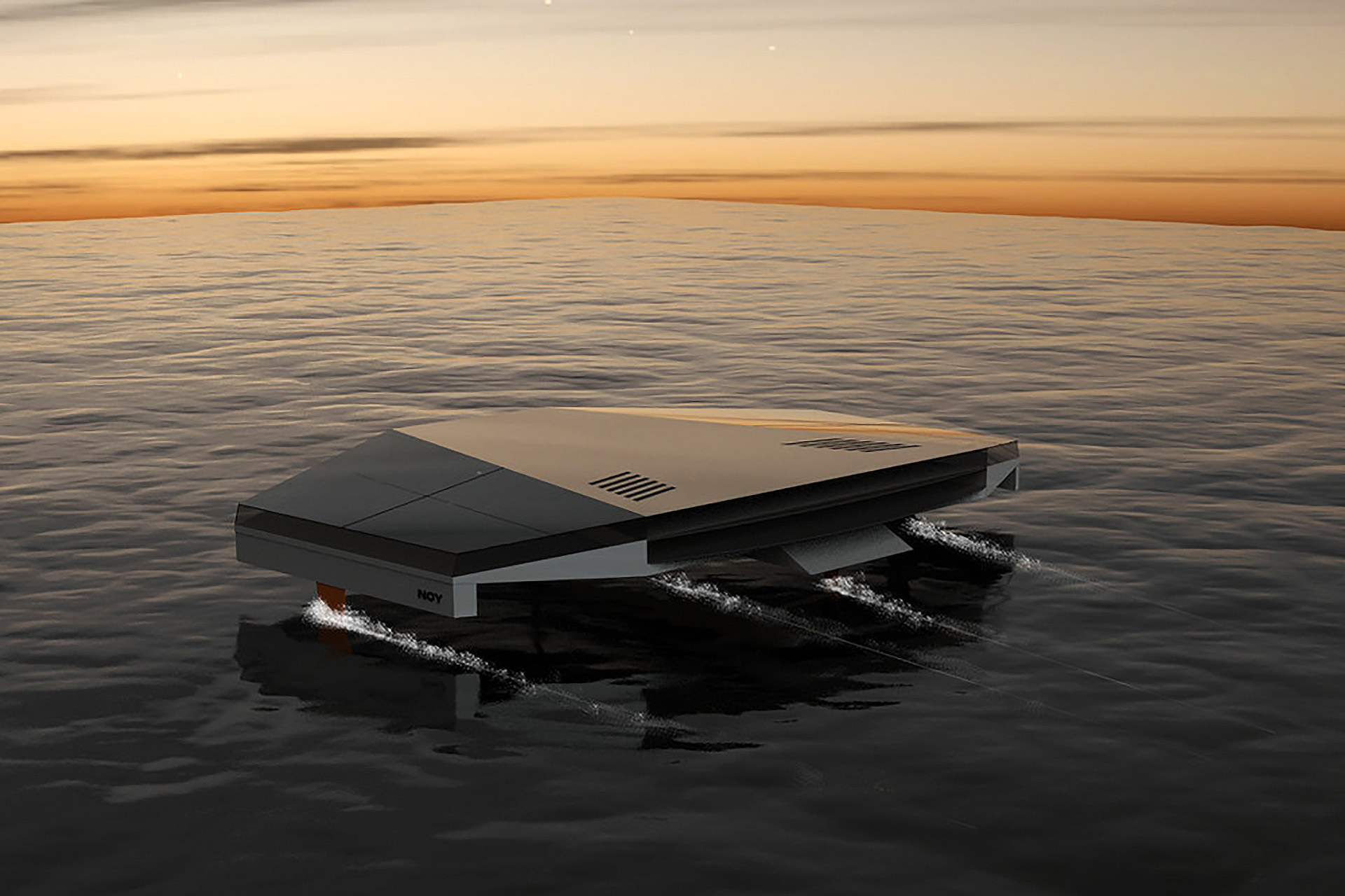 Noy Trimaran Megayacht | Uncrate