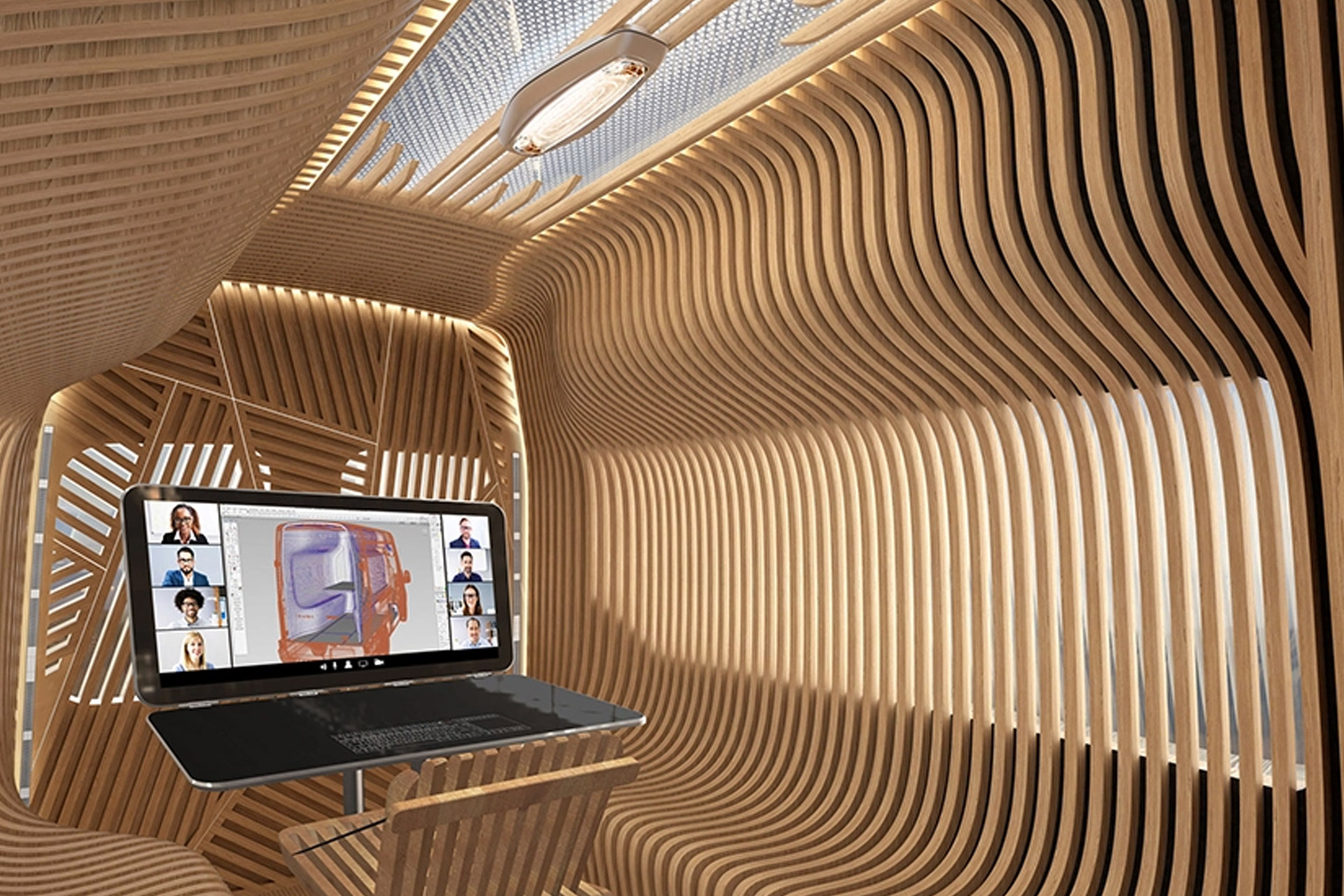 Alpine Cross Cabin Concept Van | Uncrate