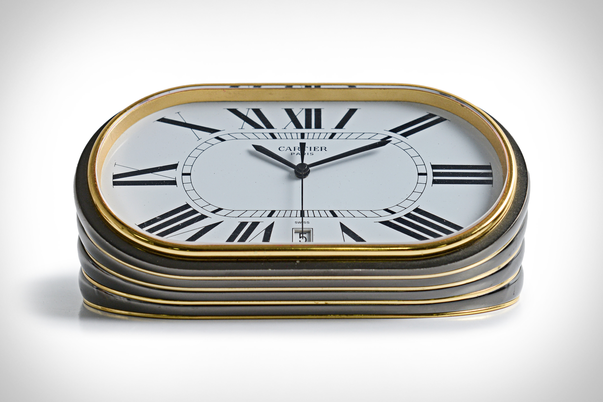 Vintage Cartier Desk Clock | Uncrate