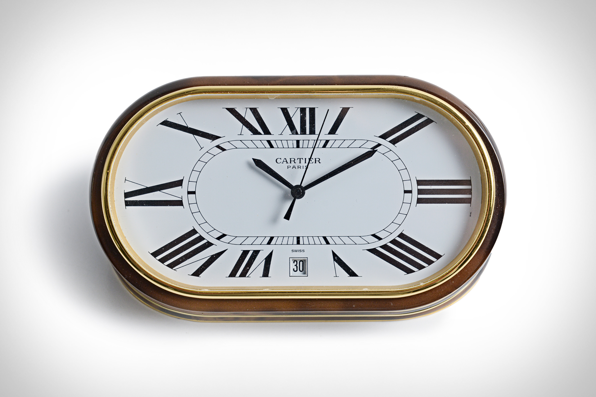 Vintage Cartier Desk Clock | Uncrate