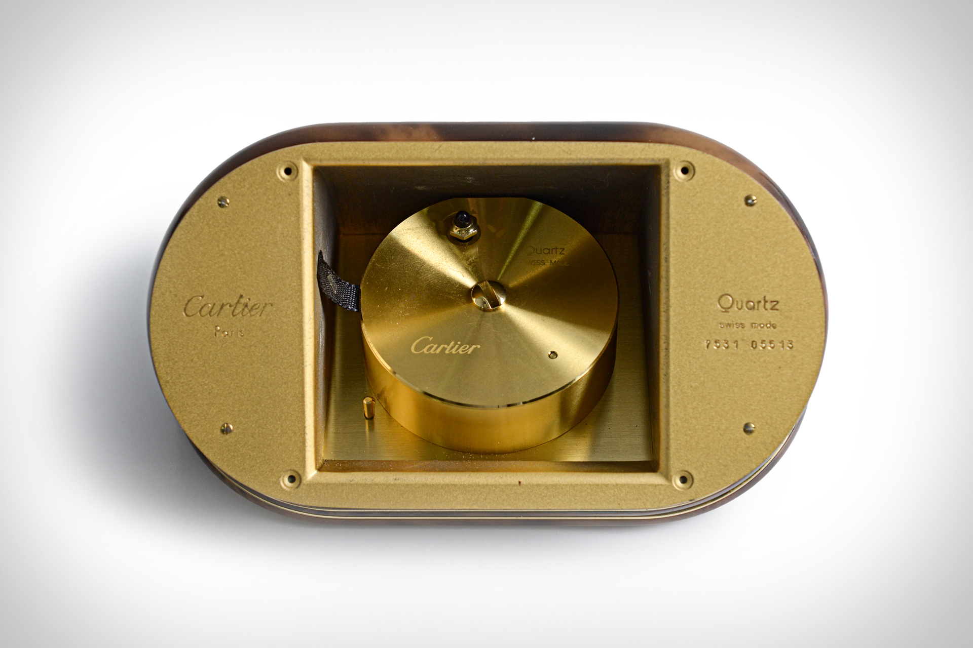 Vintage Cartier Desk Clock | Uncrate