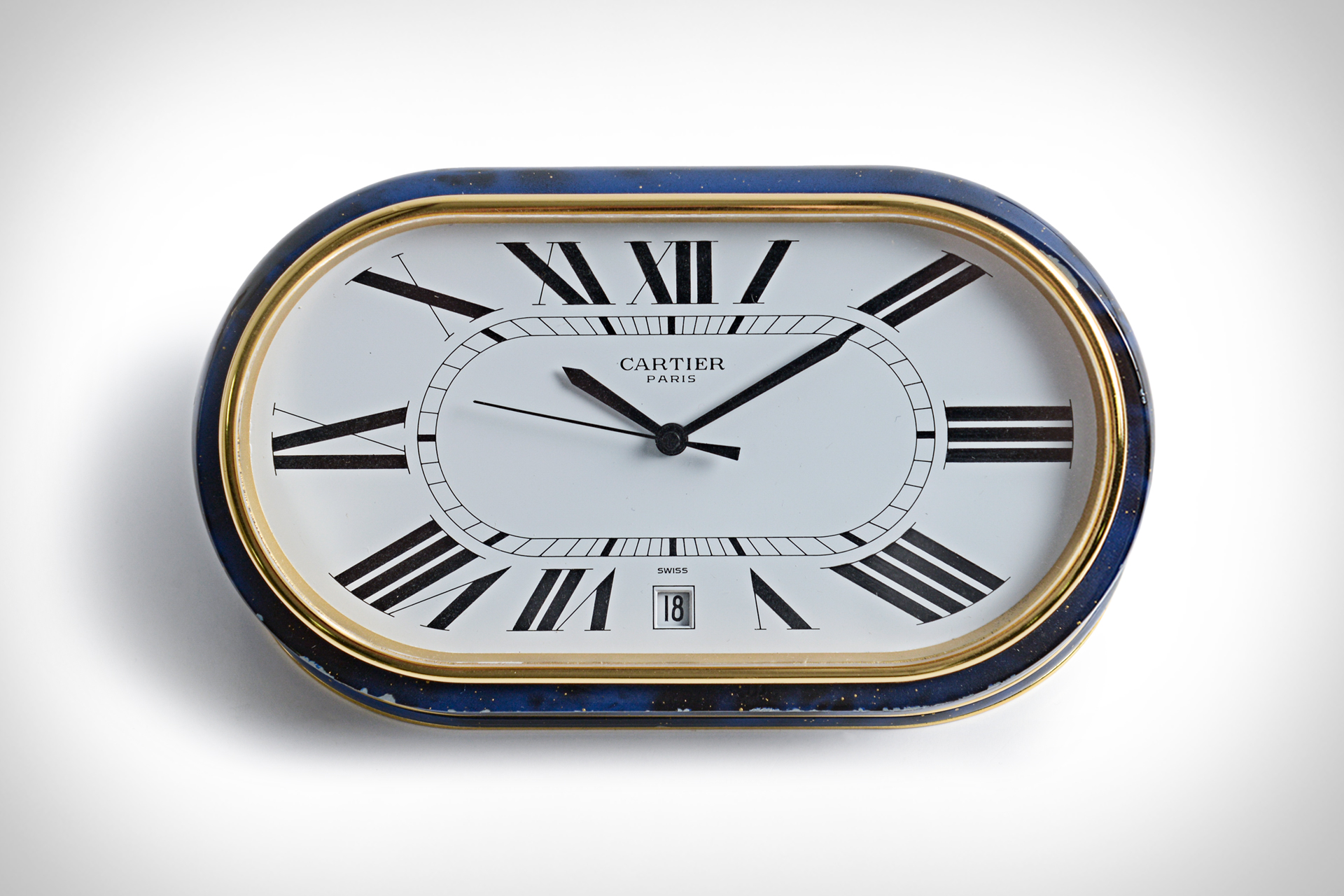 Vintage Cartier Desk Clock | Uncrate