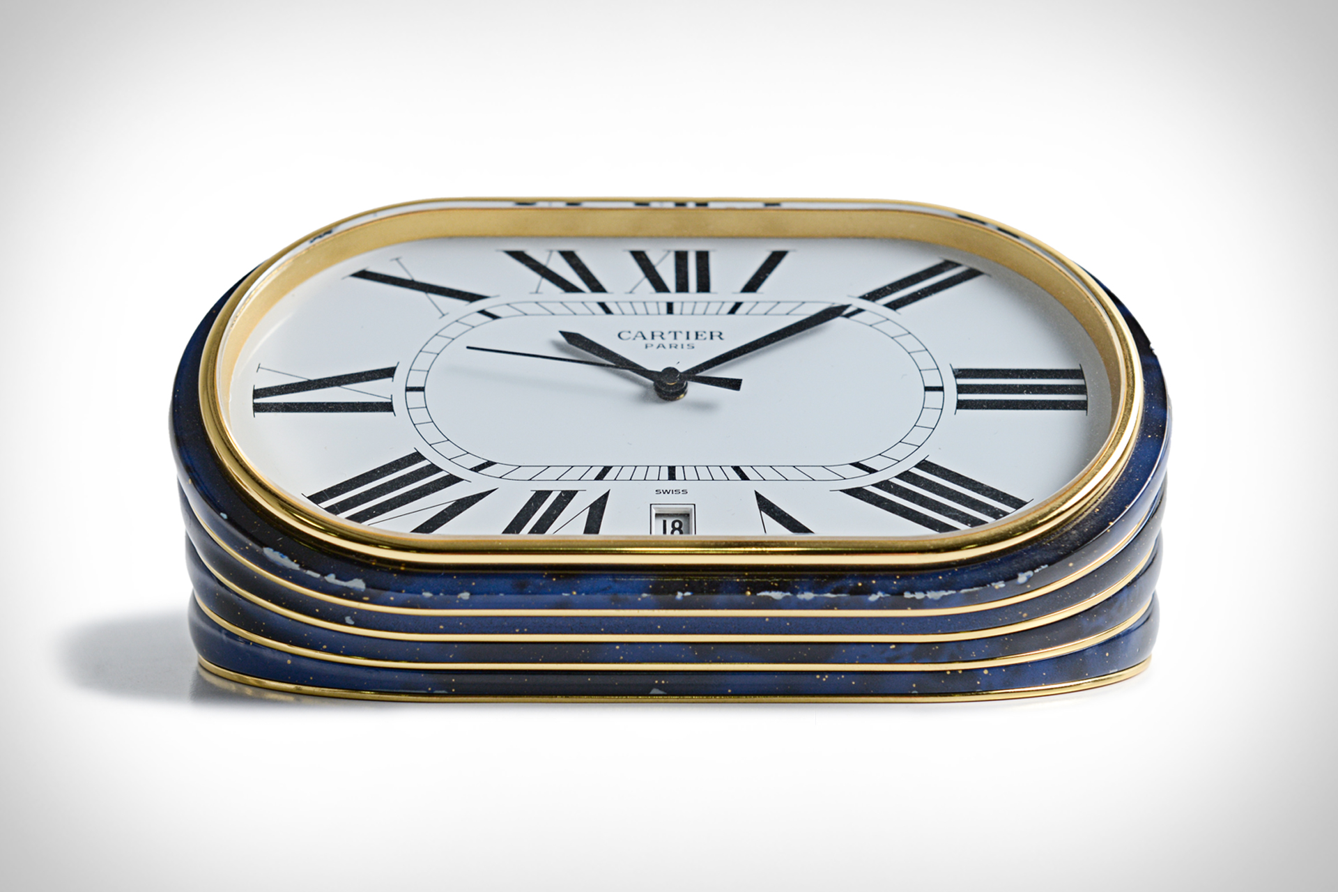 Vintage Cartier Desk Clock | Uncrate