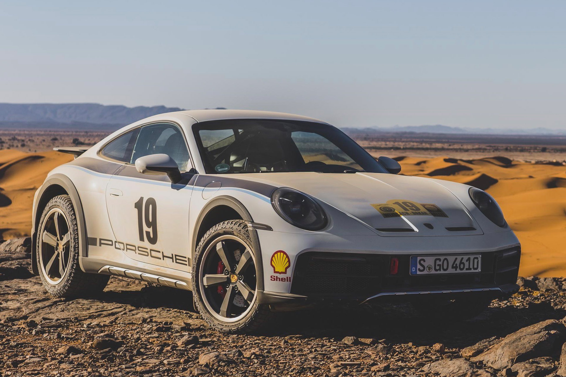 Porsche 911 Dakar 1970s Rally Wraps | Uncrate