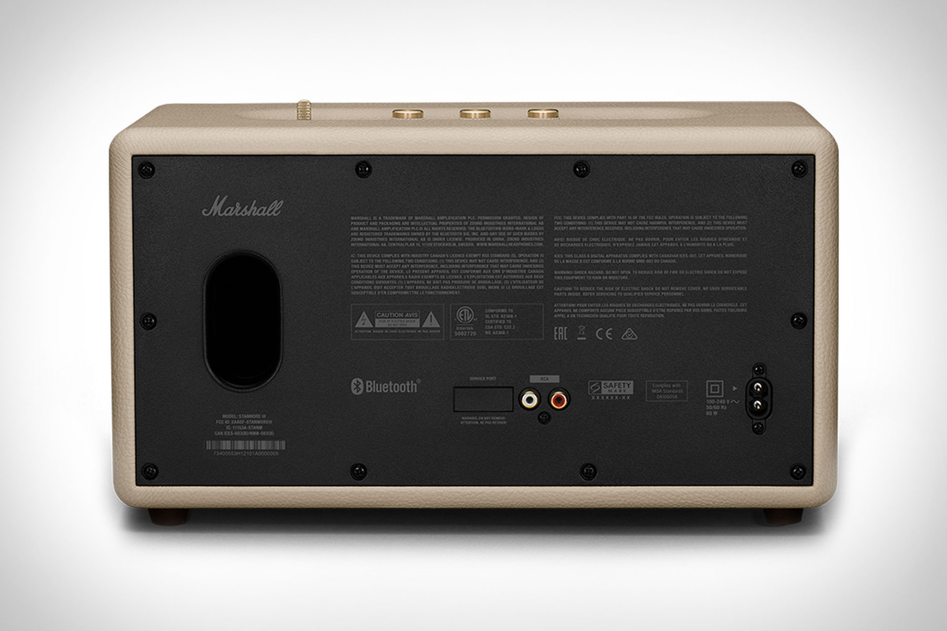 马歇尔 Stanmore III 扬声器 | Uncrate