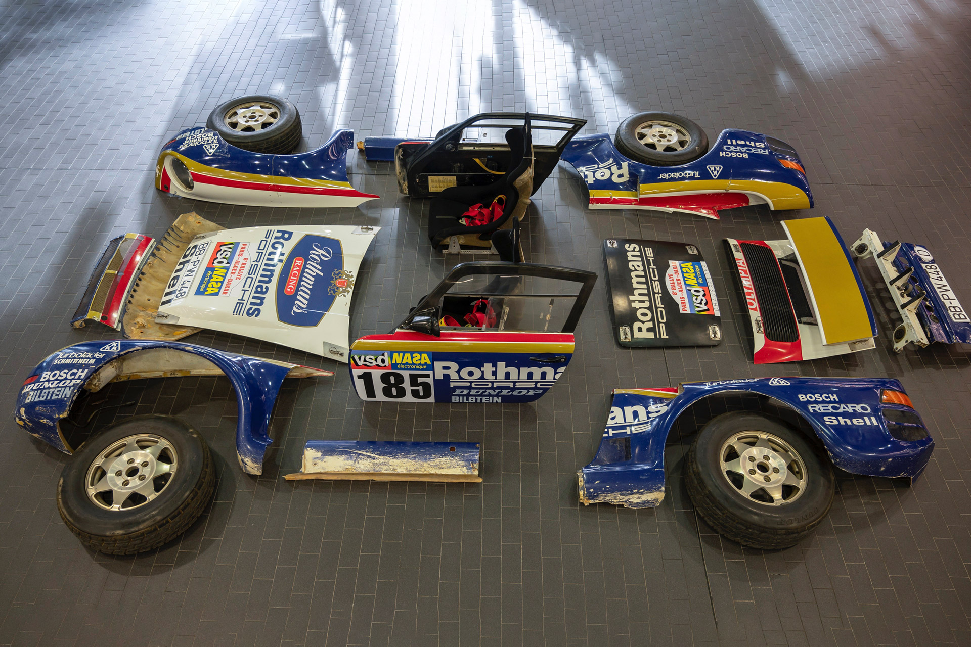 Porsche 959 Paris-Dakar Rally Car | Uncrate