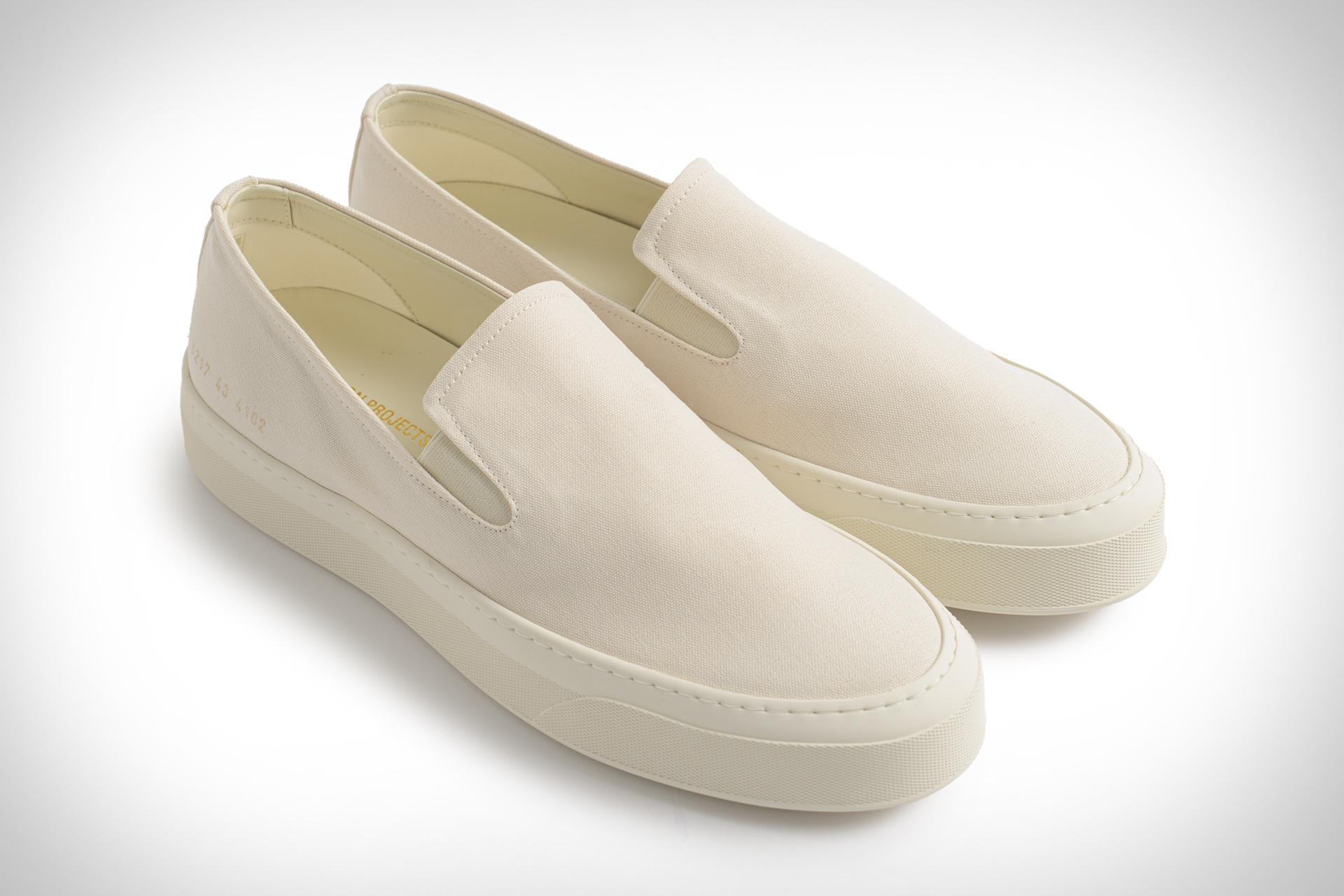 Common Projects Canvas Slip On | Uncrate