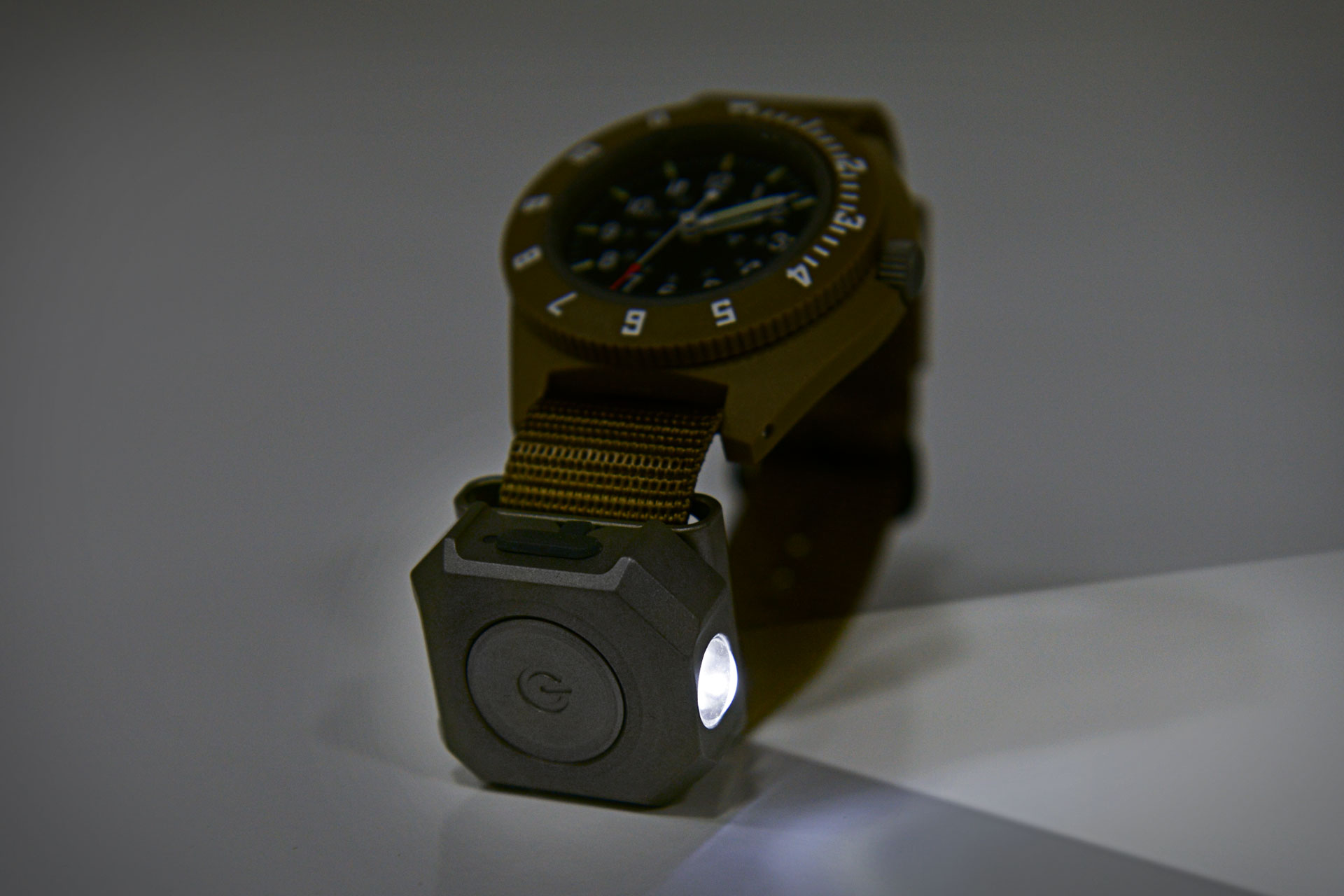 CPL Titanium Watchband Light | Uncrate