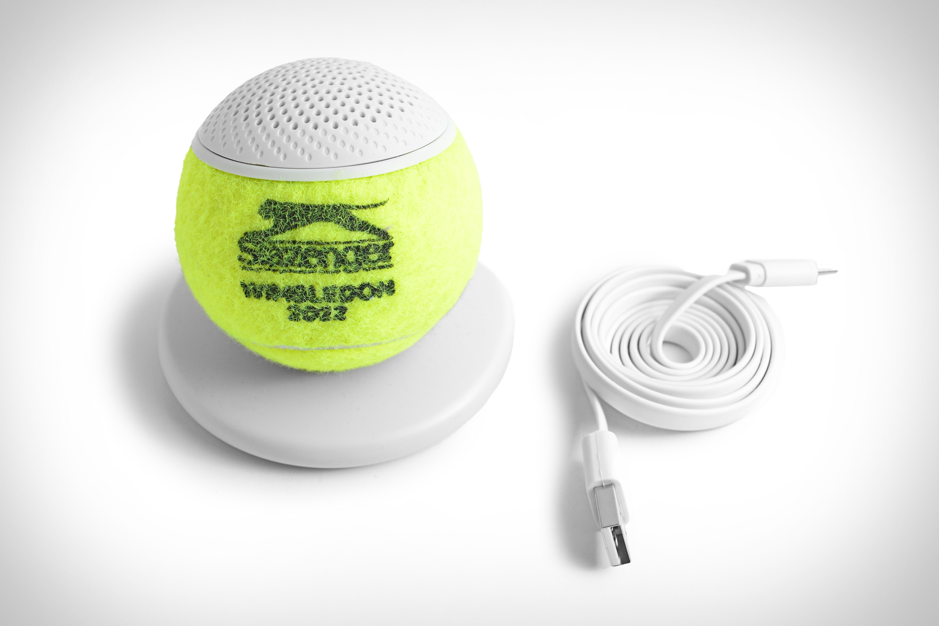 hearO Tennis Ball Speaker | Uncrate