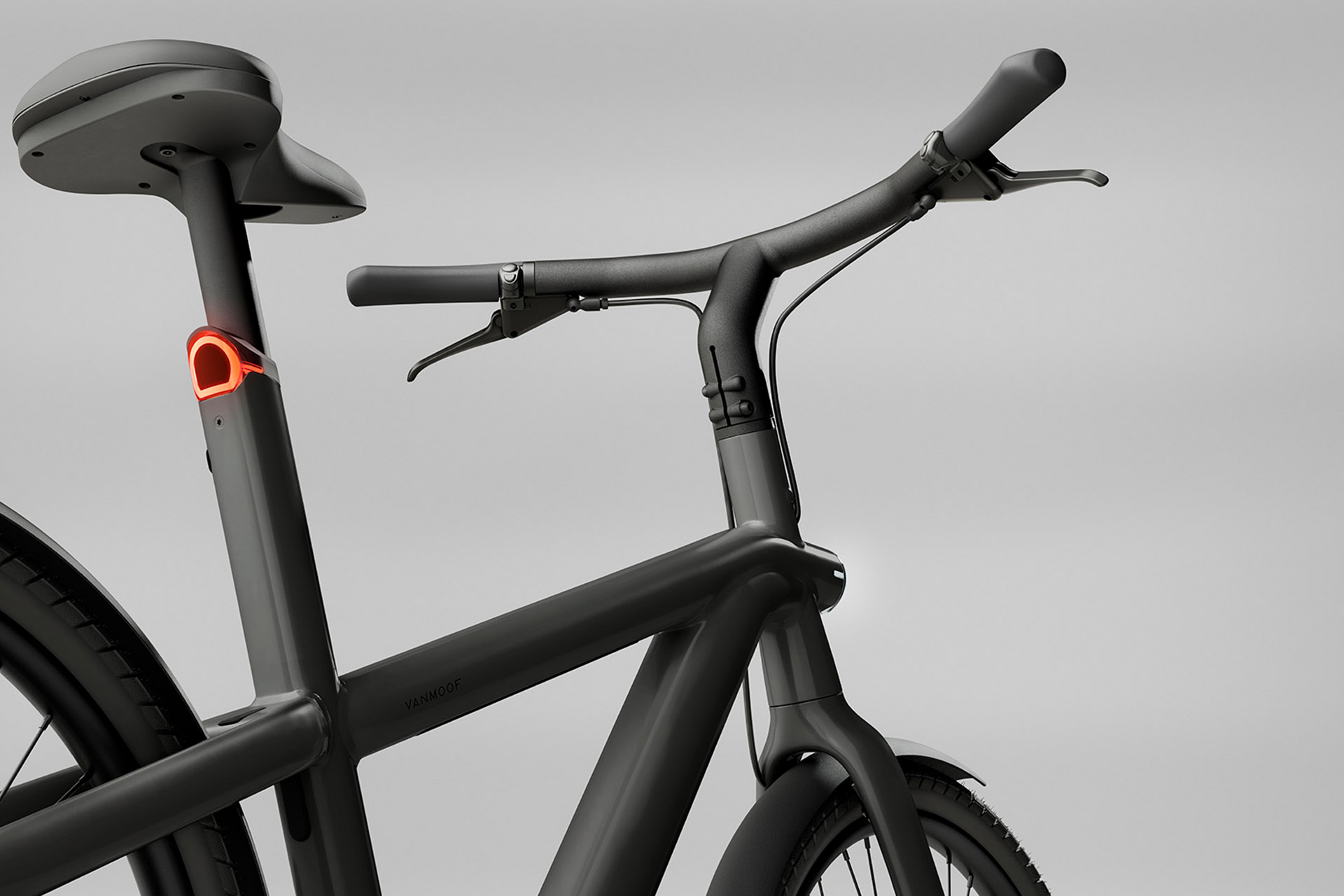 Vanmoof S5 & A5 Dark Grey E-Bikes | Uncrate