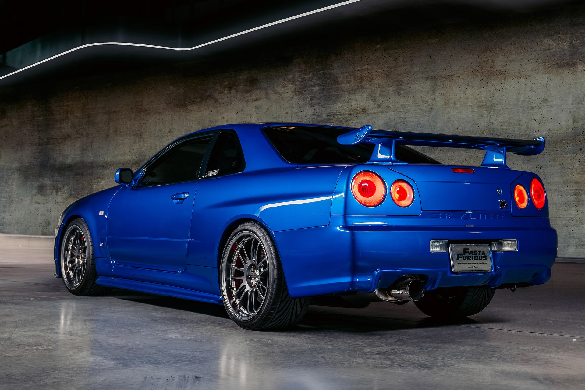 Paul Walker's Fast and Furious Nissan Skyline R34 GT-R | Uncrate