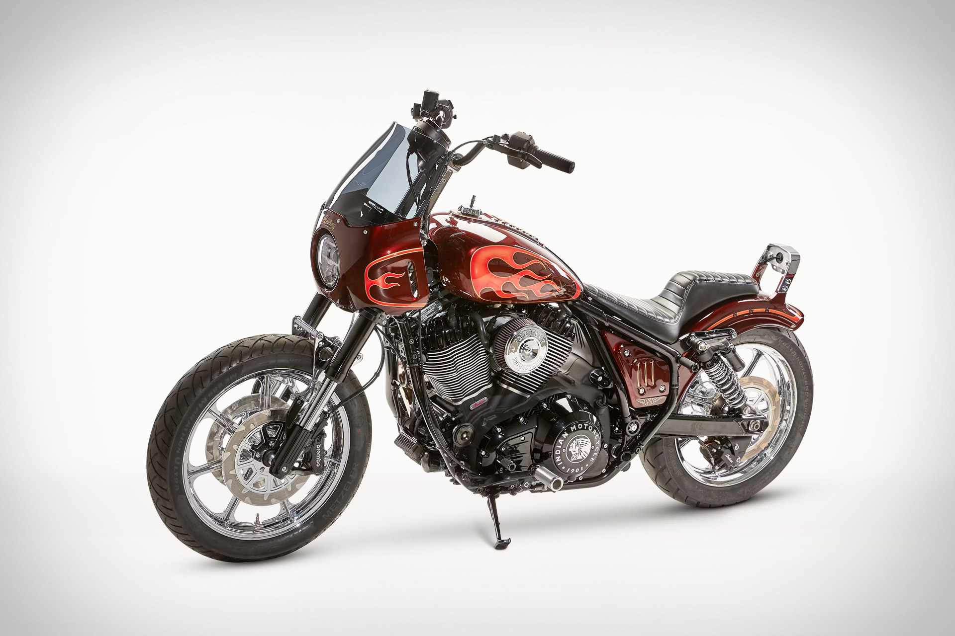 Norman Reedus x Powerplant Indian Sport Chief Motorcycle | Uncrate
