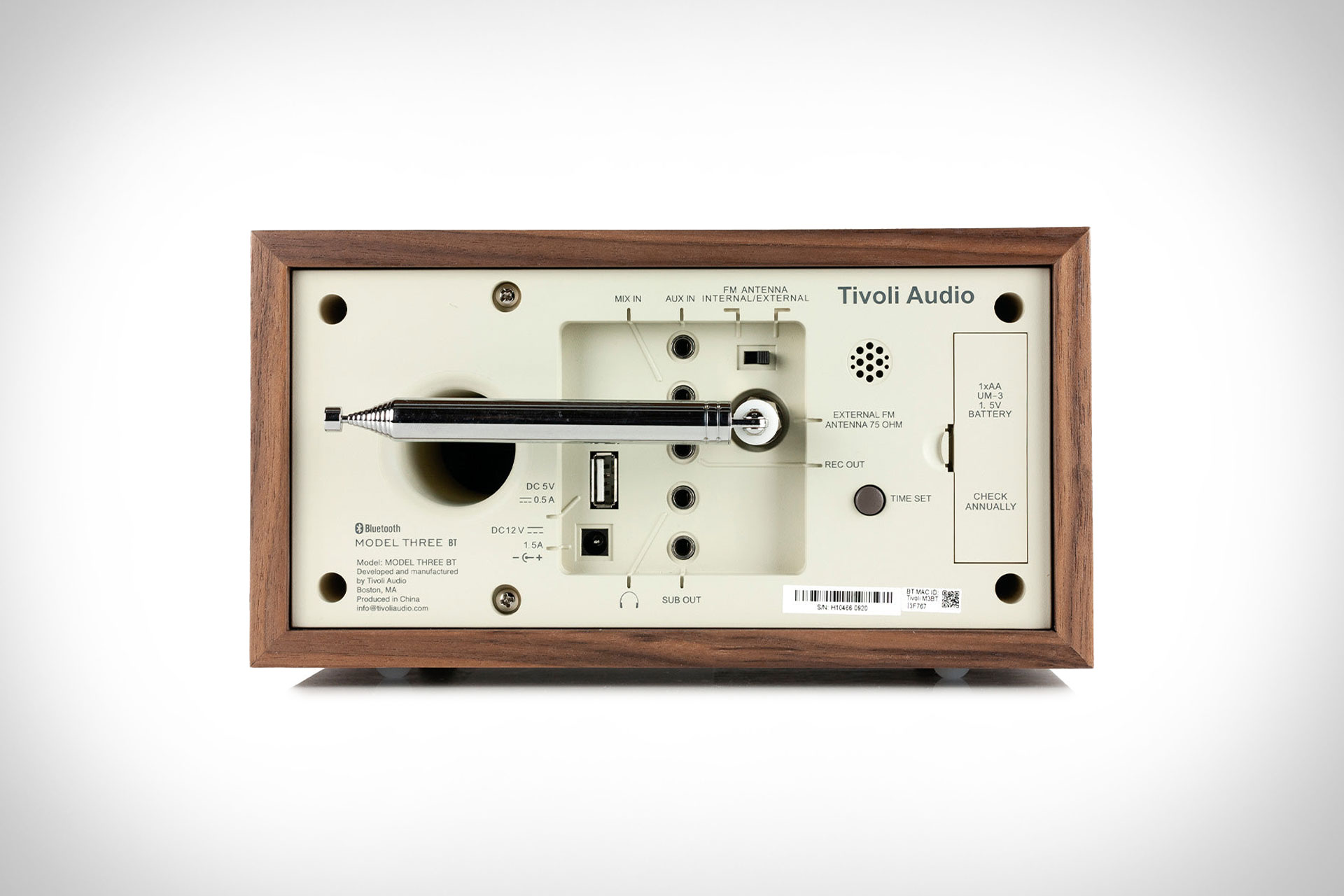 Tivoli Model 3 Clock Radio Speaker | Uncrate