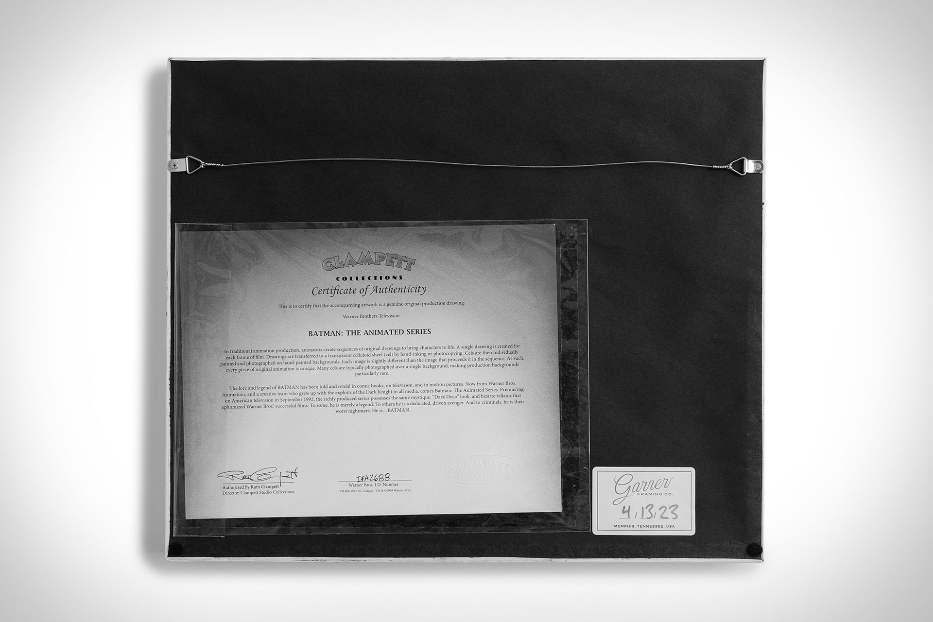 Batman Uppercut Original Production Art | Uncrate