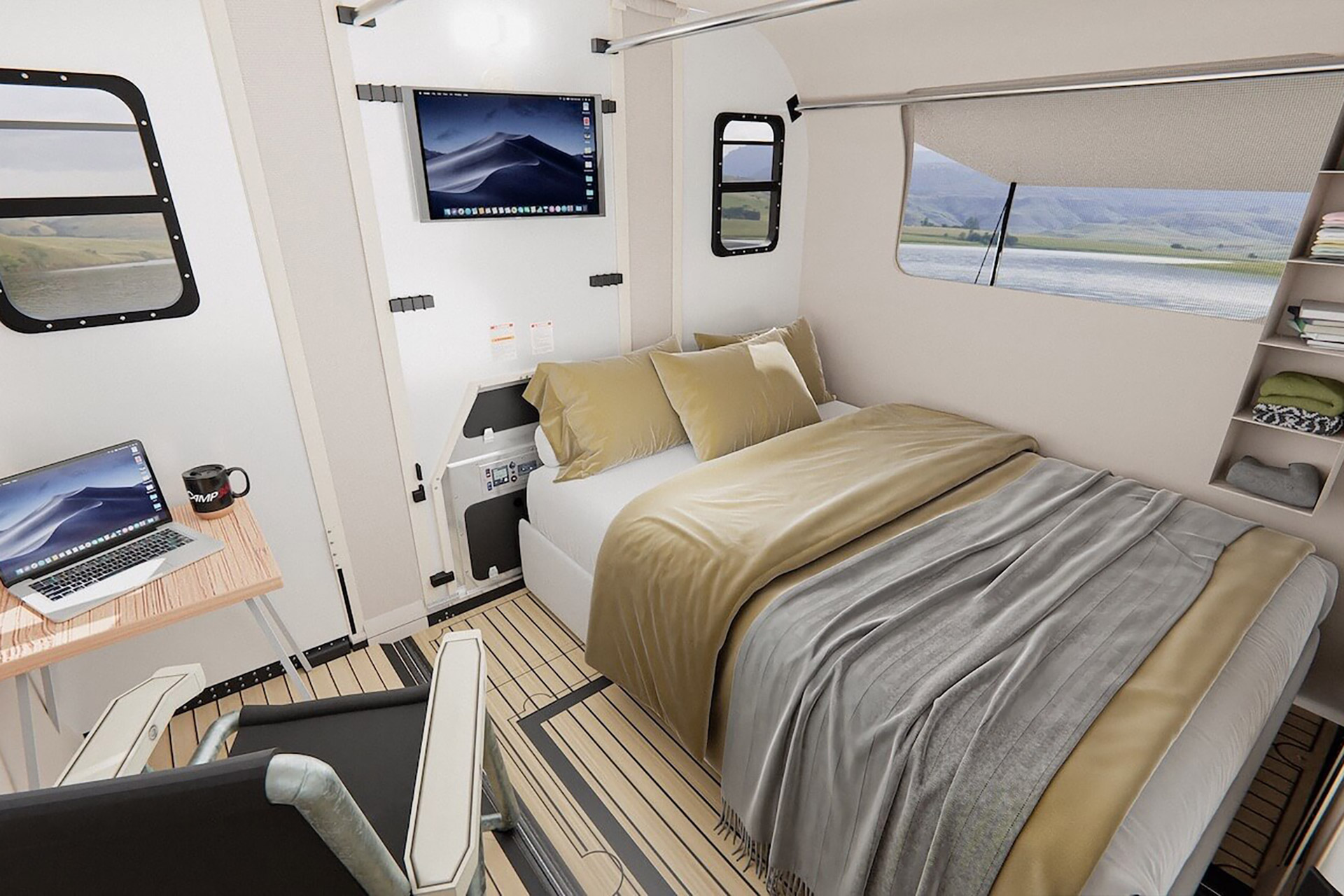 Camp365 Camper con plataforma para camioneta modelo T | Uncrate