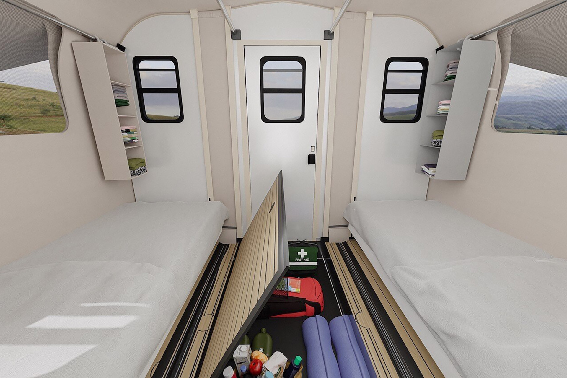 Camp365 Camper con plataforma para camioneta modelo T | Uncrate