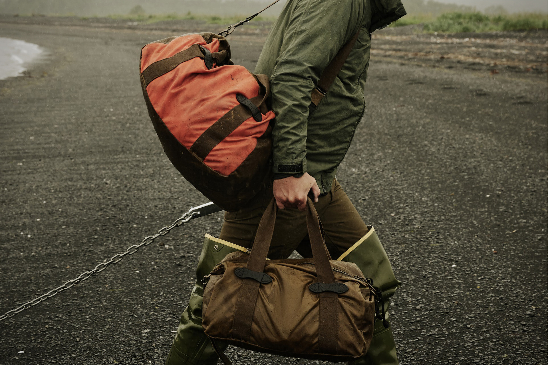 Filson Tin Cloth Duffle Bag | Uncrate