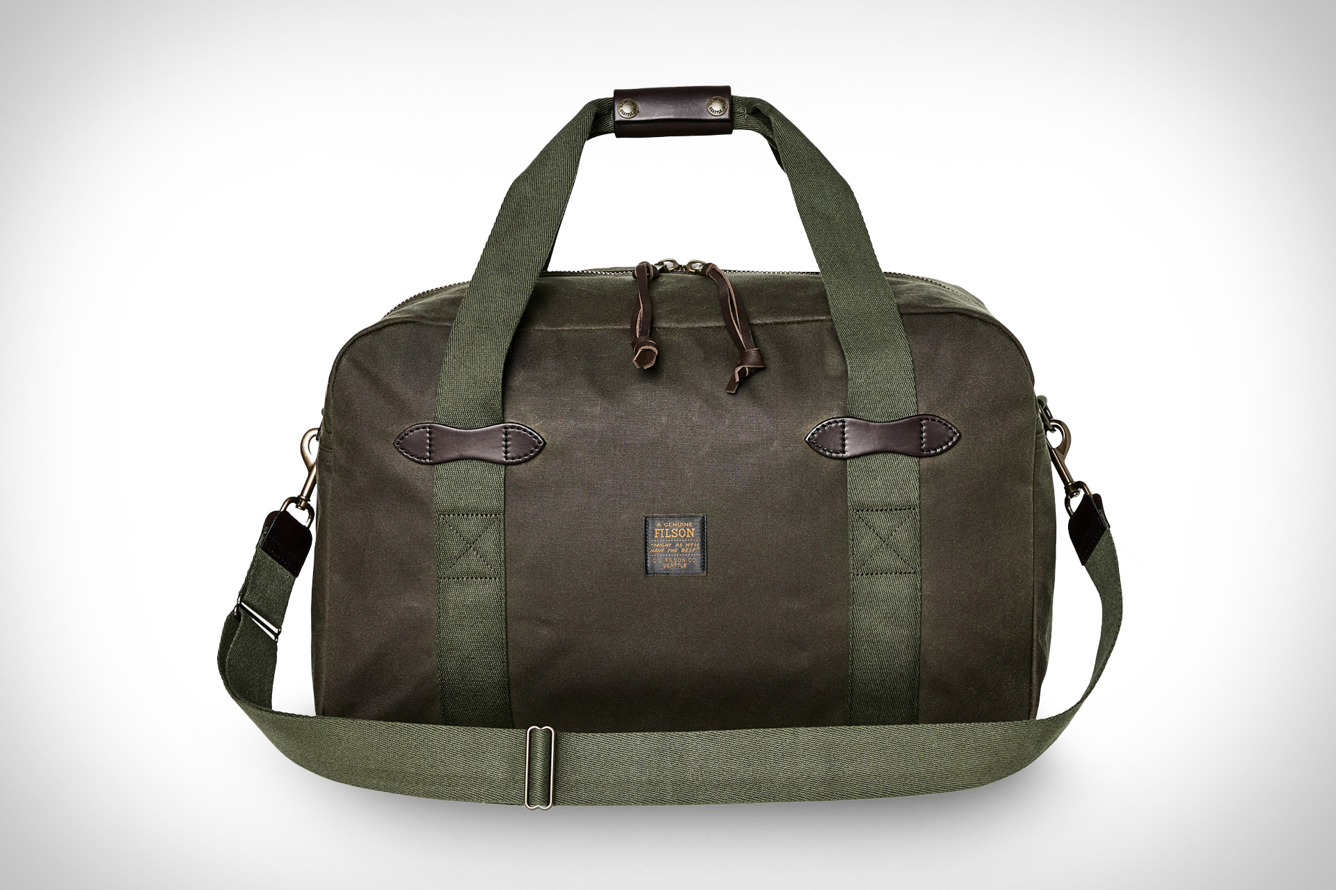 Filson Tin Cloth Duffle Bag | Uncrate