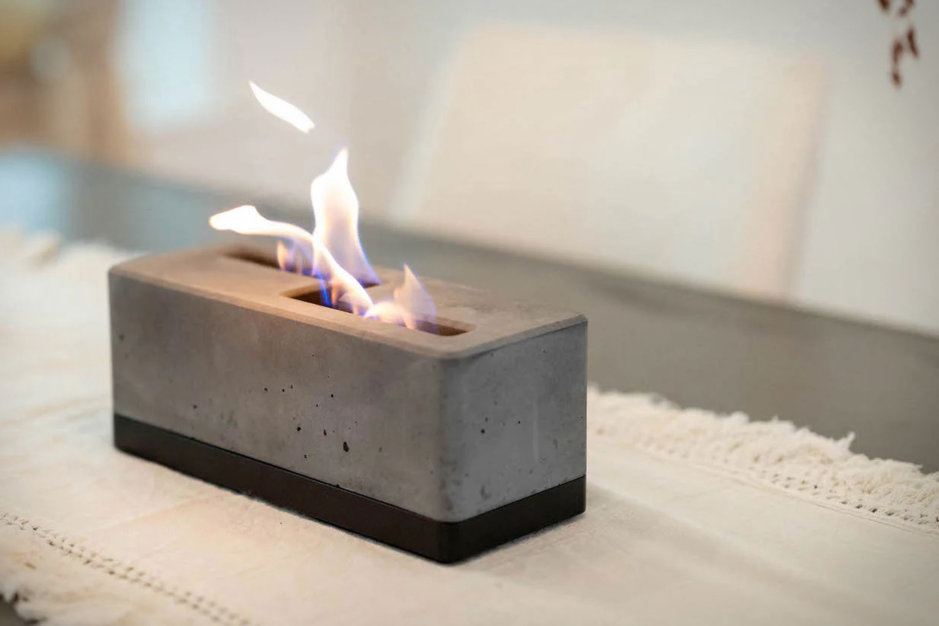 Flikr XL Personal Fireplace | Uncrate