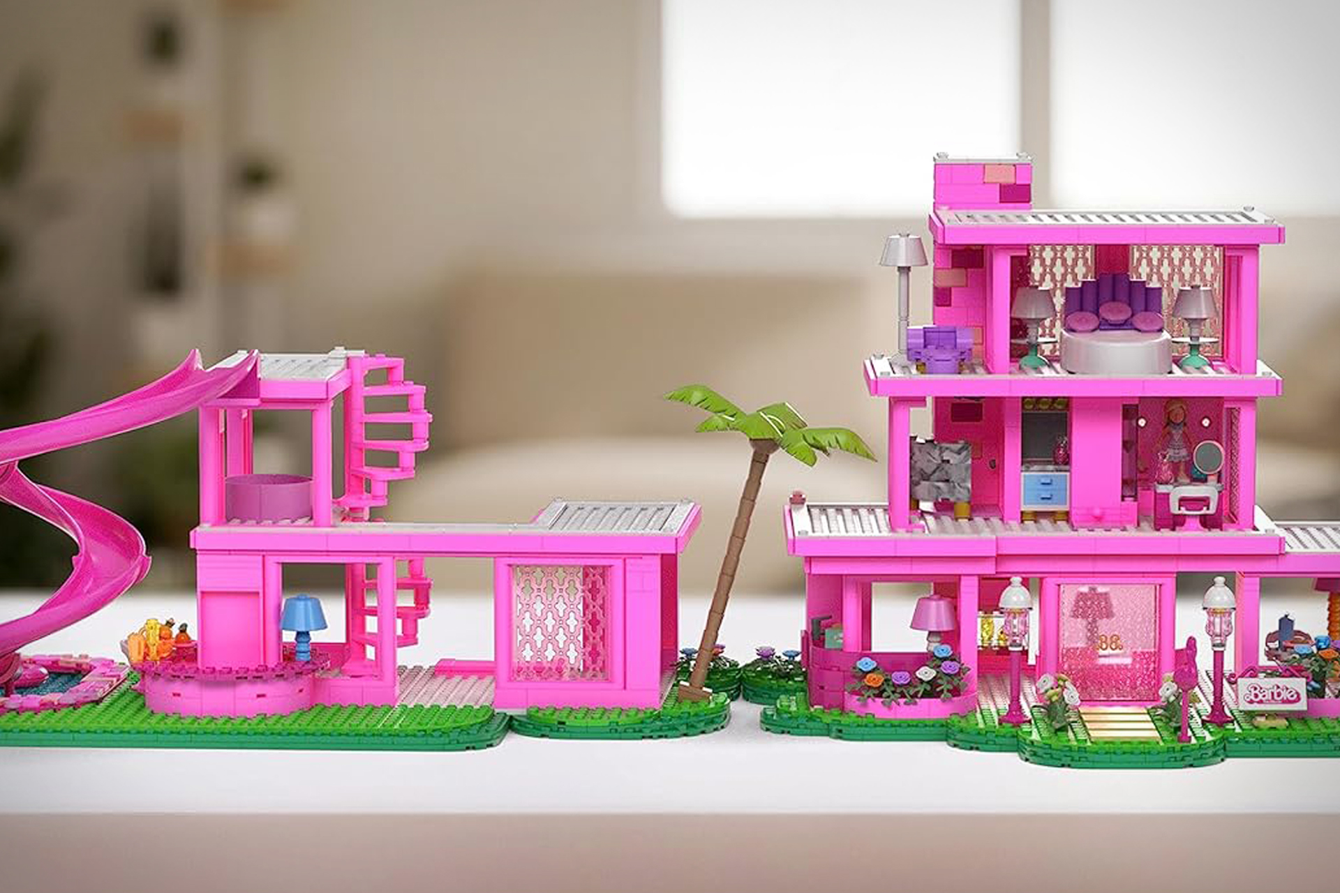 Mega Barbie Dream House Building Set | Uncrate