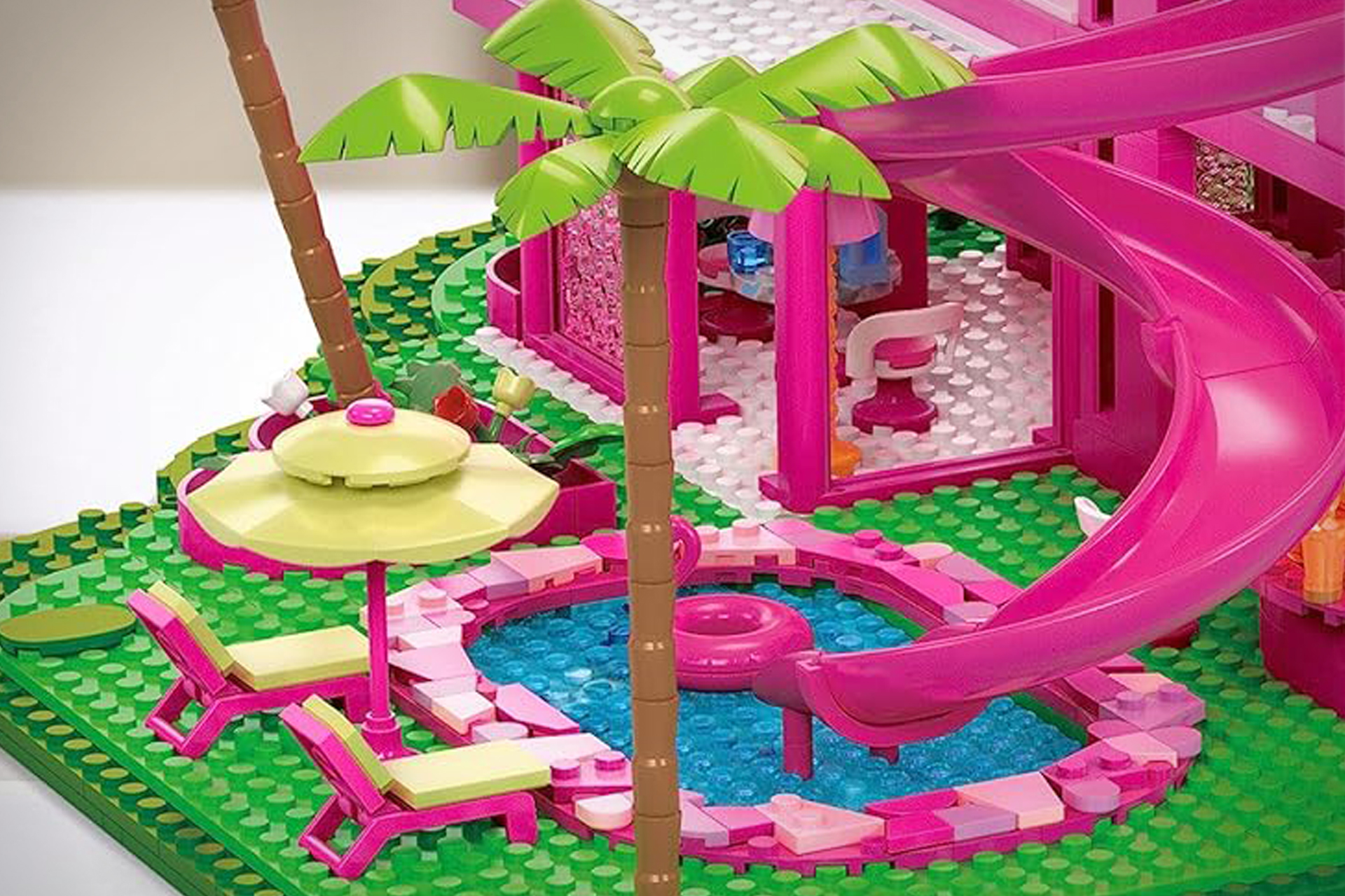Mega Barbie Dream House Building Set | Uncrate