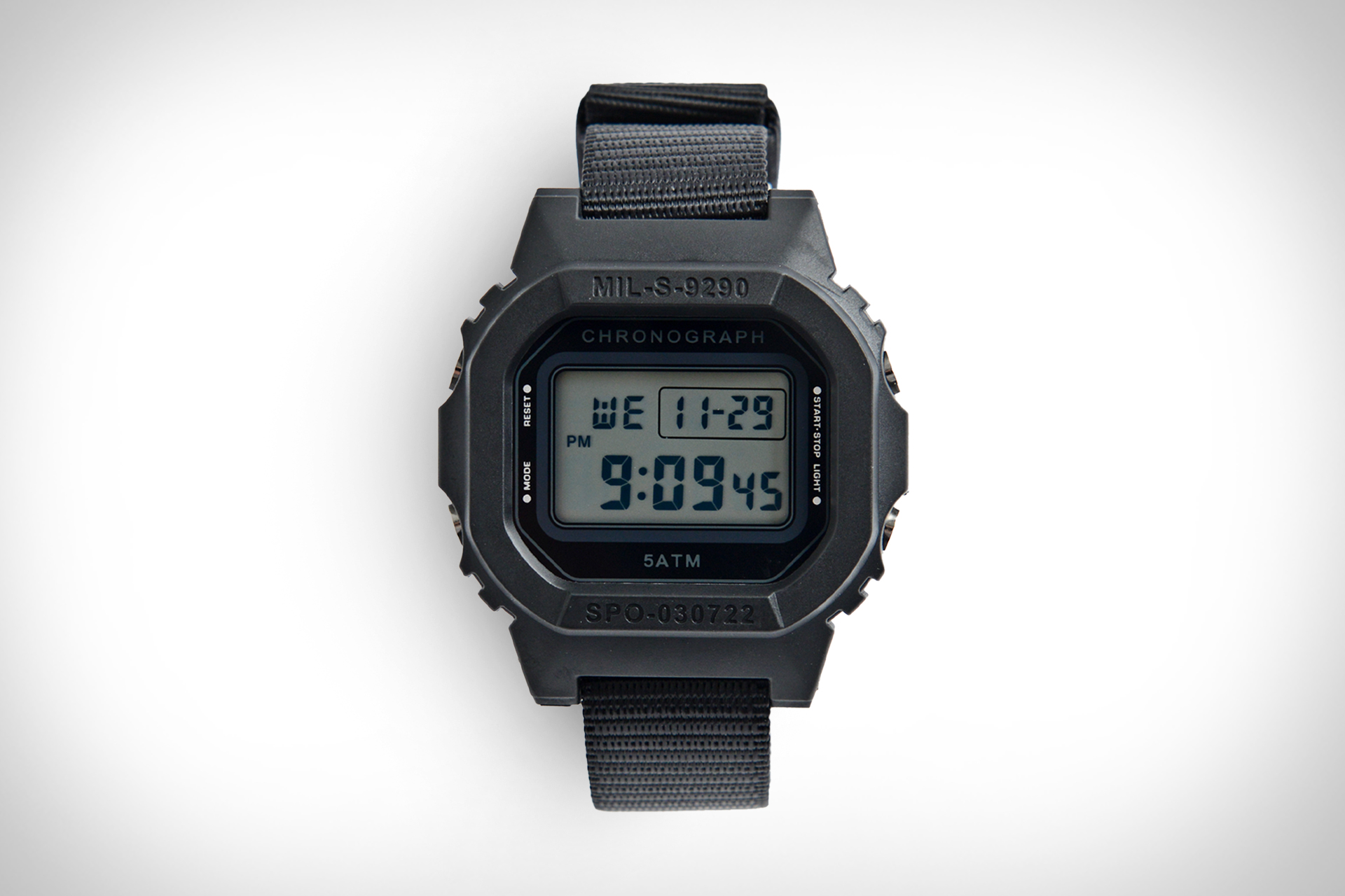 Military Surplus Digital Chronograph Watch | Uncrate