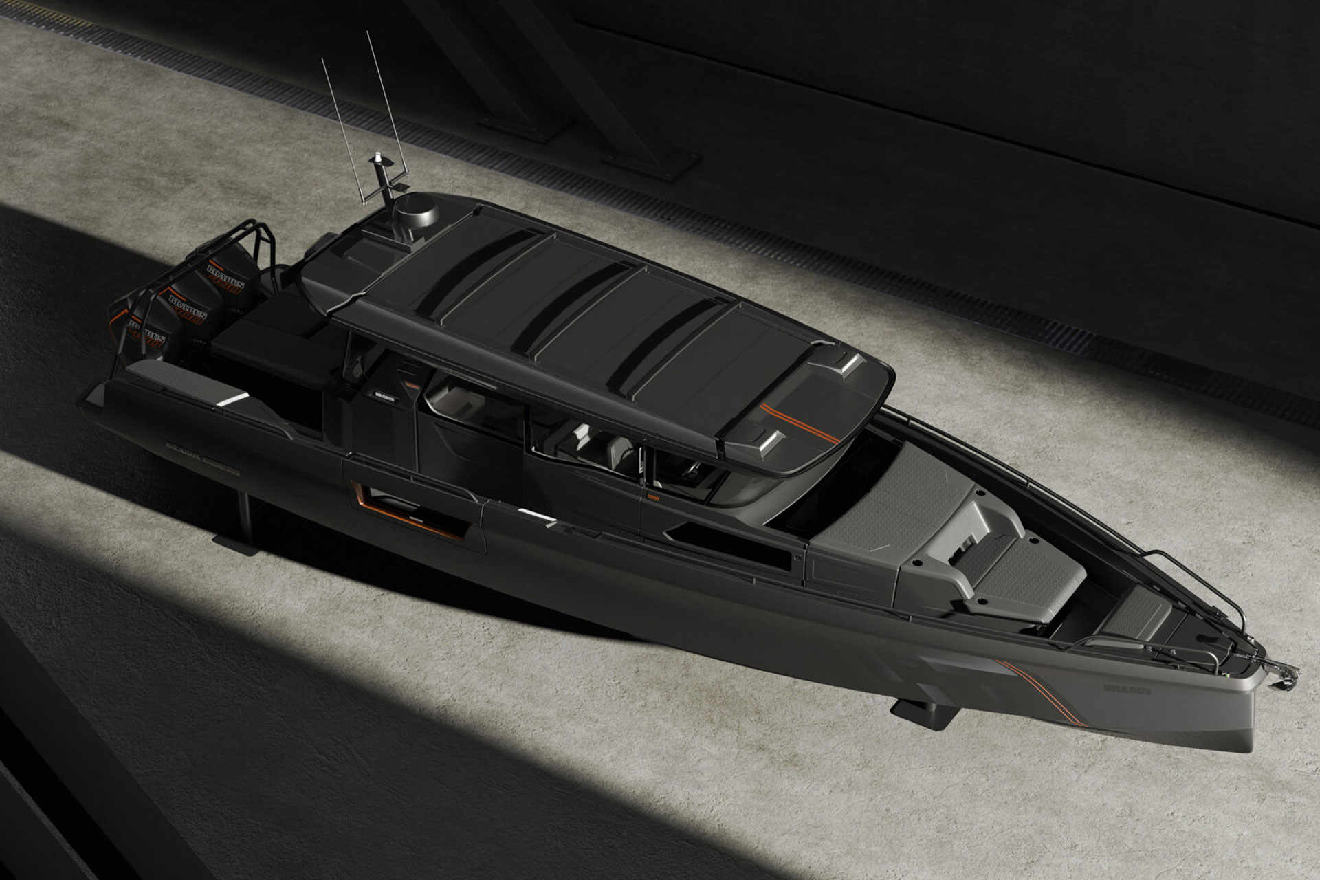 Brabus Shadow 1200 Speedboat | Uncrate