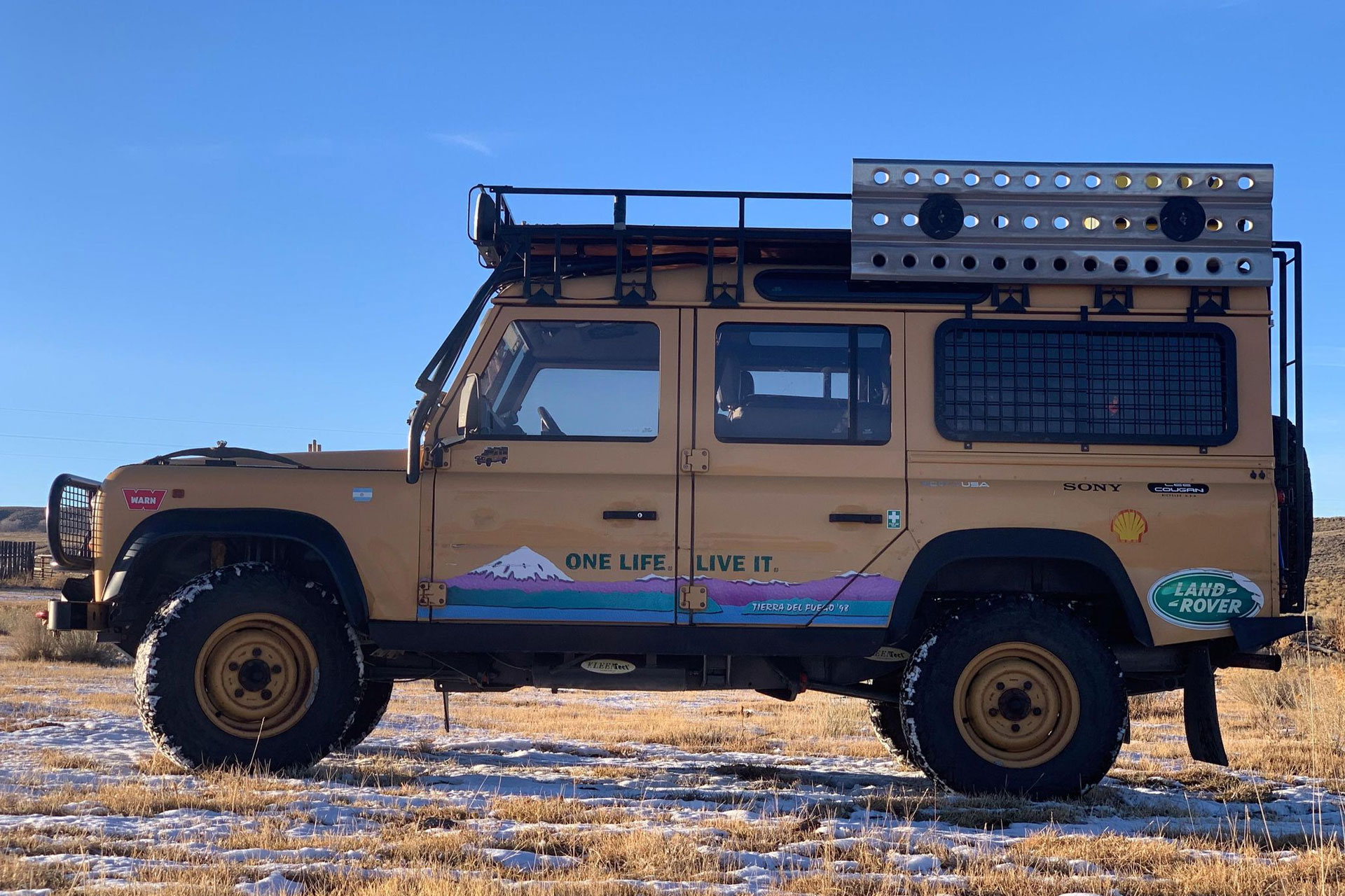 1998 Land Rover Defender 110 Camel Trophy | Uncrate