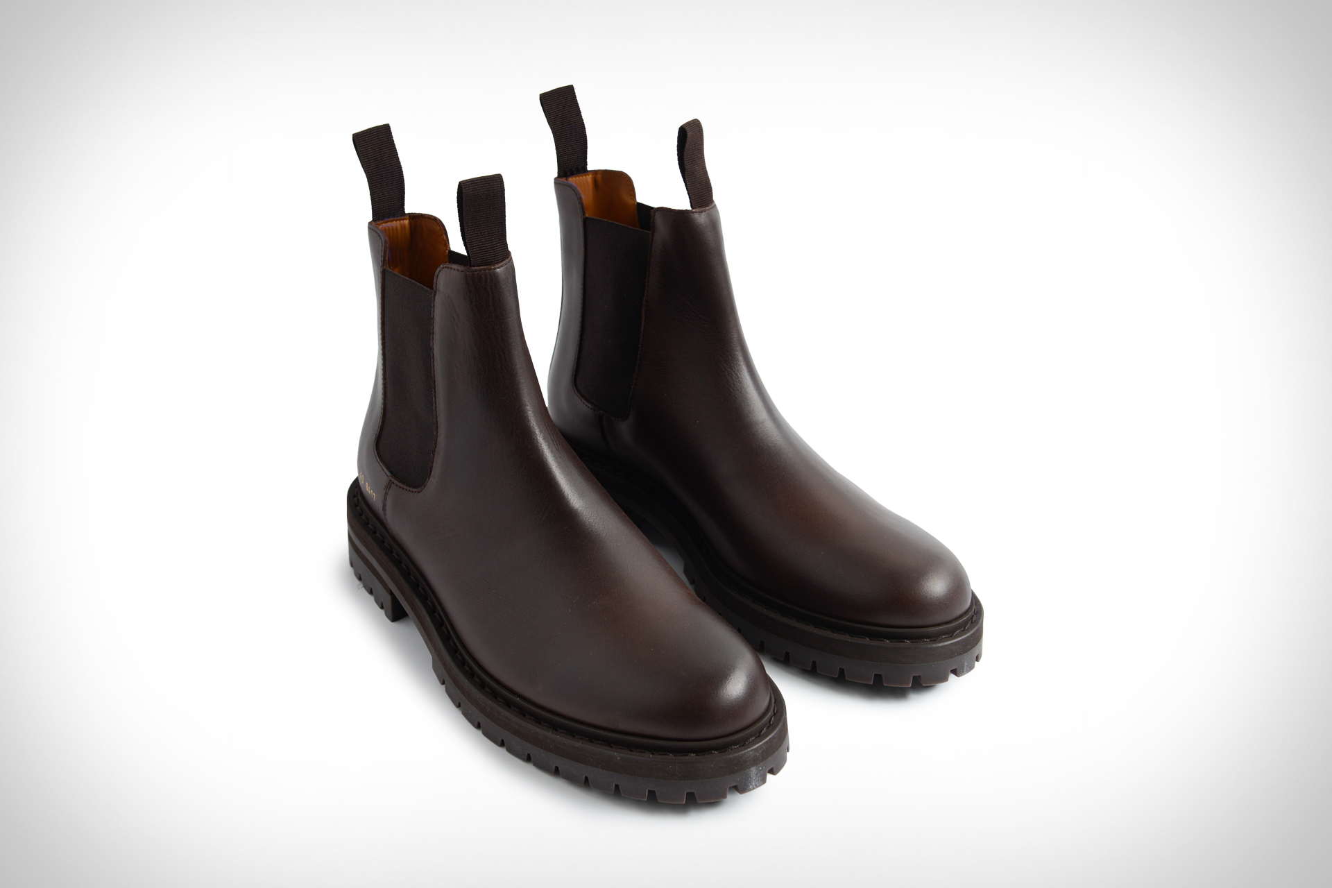 Common Projects Full Leather Chelsea Boots | Uncrate