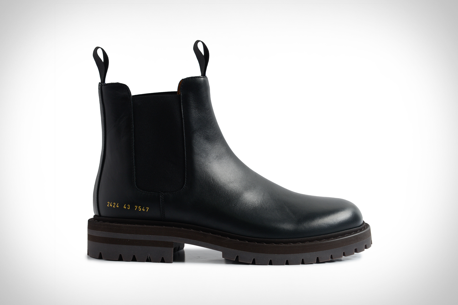 Common Projects Full Leather Chelsea Boots | Uncrate