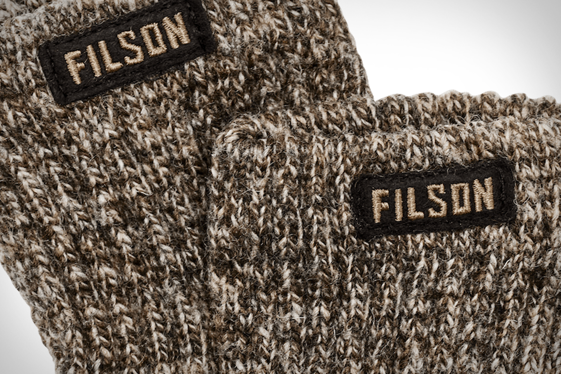 Filson Fingerless Knit Gloves | Uncrate