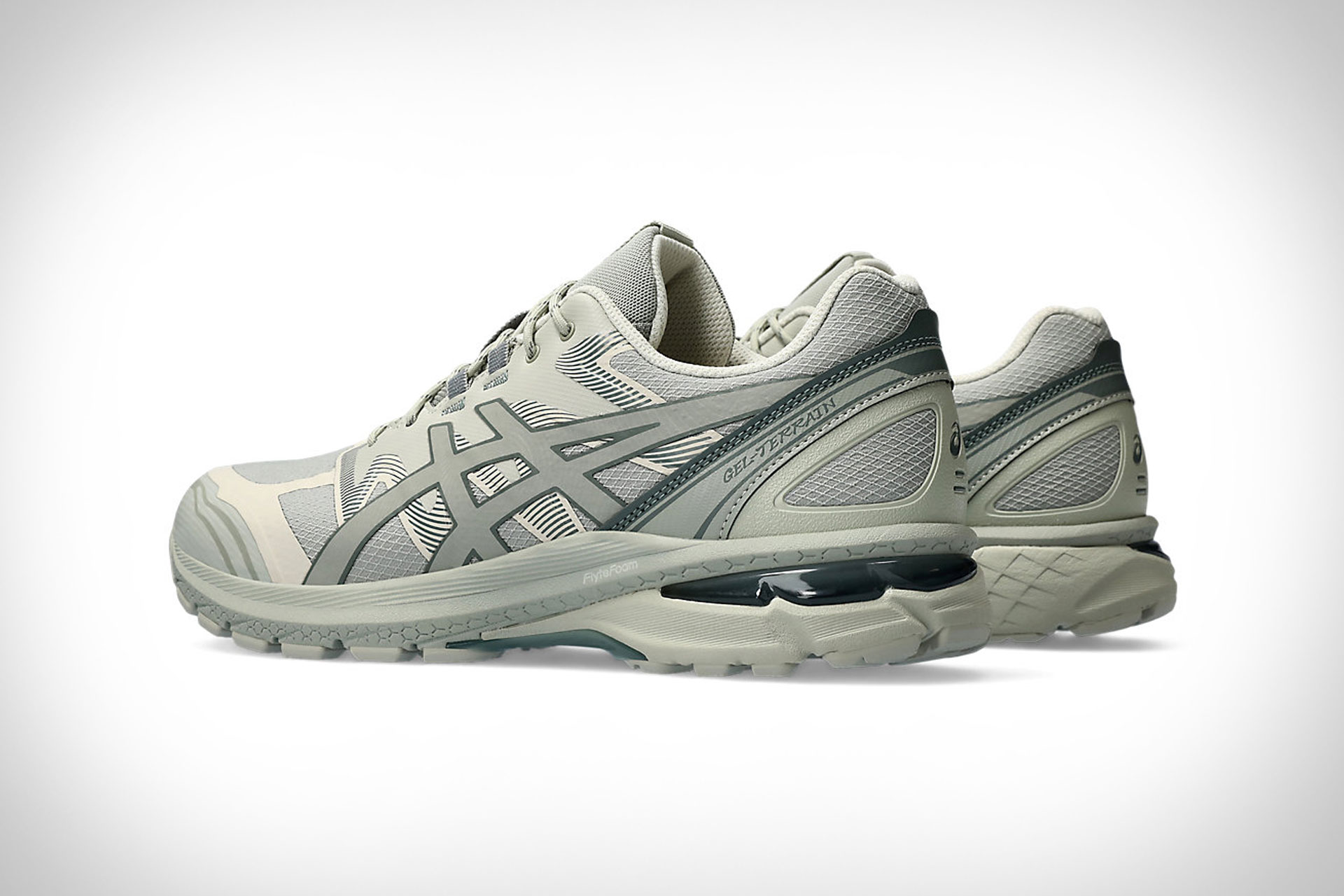 ASICS Gel-Terrain Seal Grey Trail Shoes | Uncrate