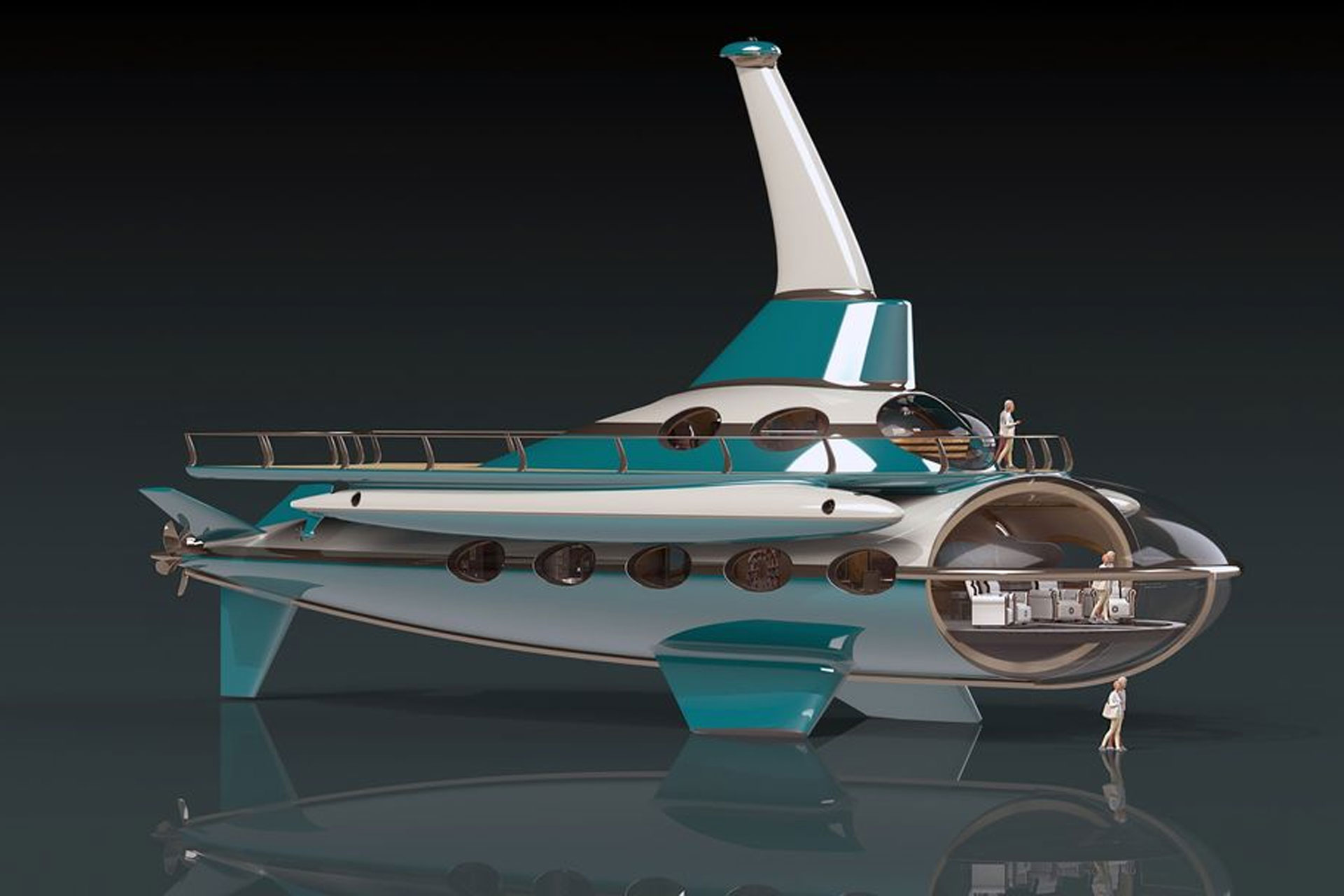 Concept de sous-marin Deep Sea Dreamer | Uncrate