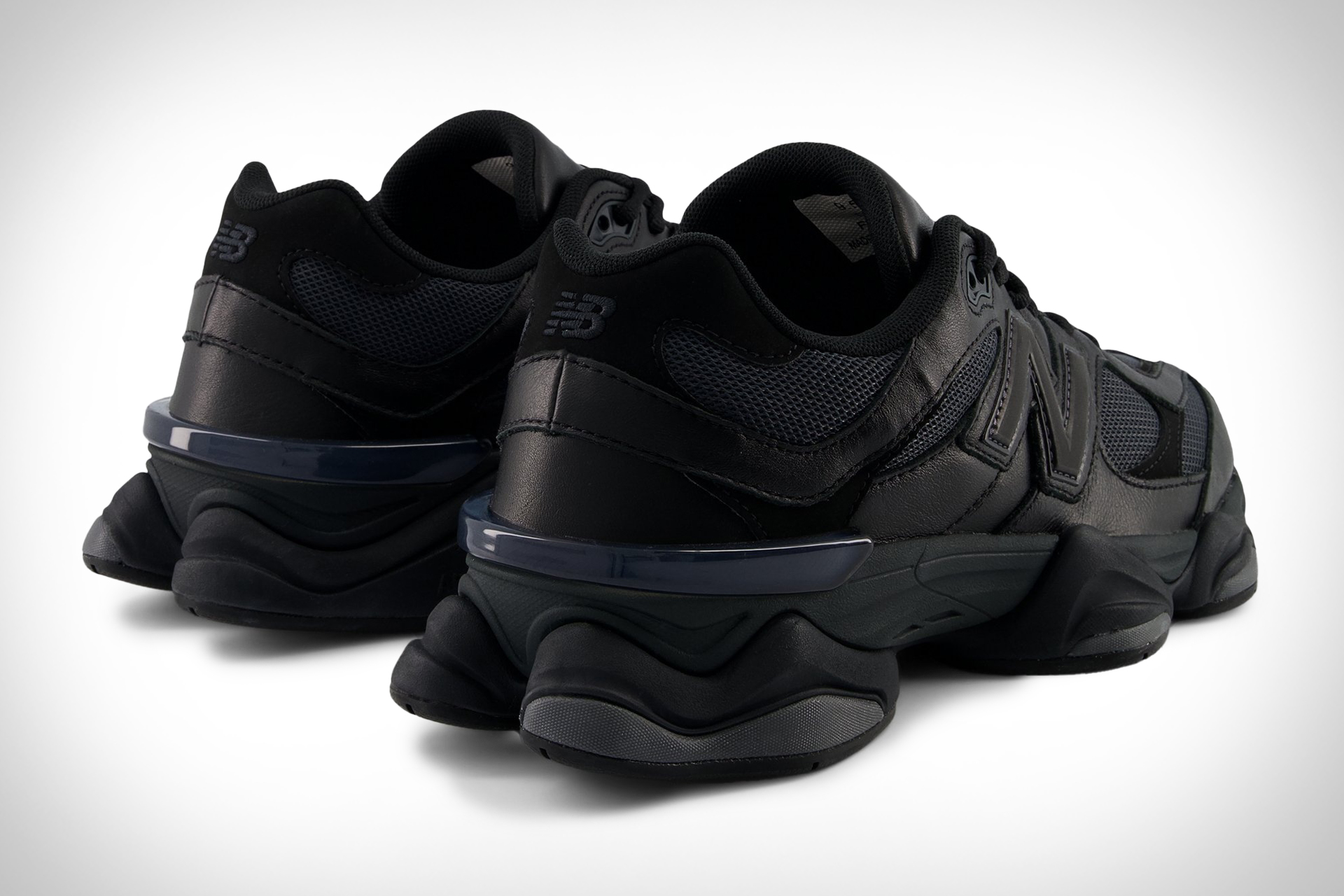 New Balance 9060 Triple Black Sneakers | Uncrate