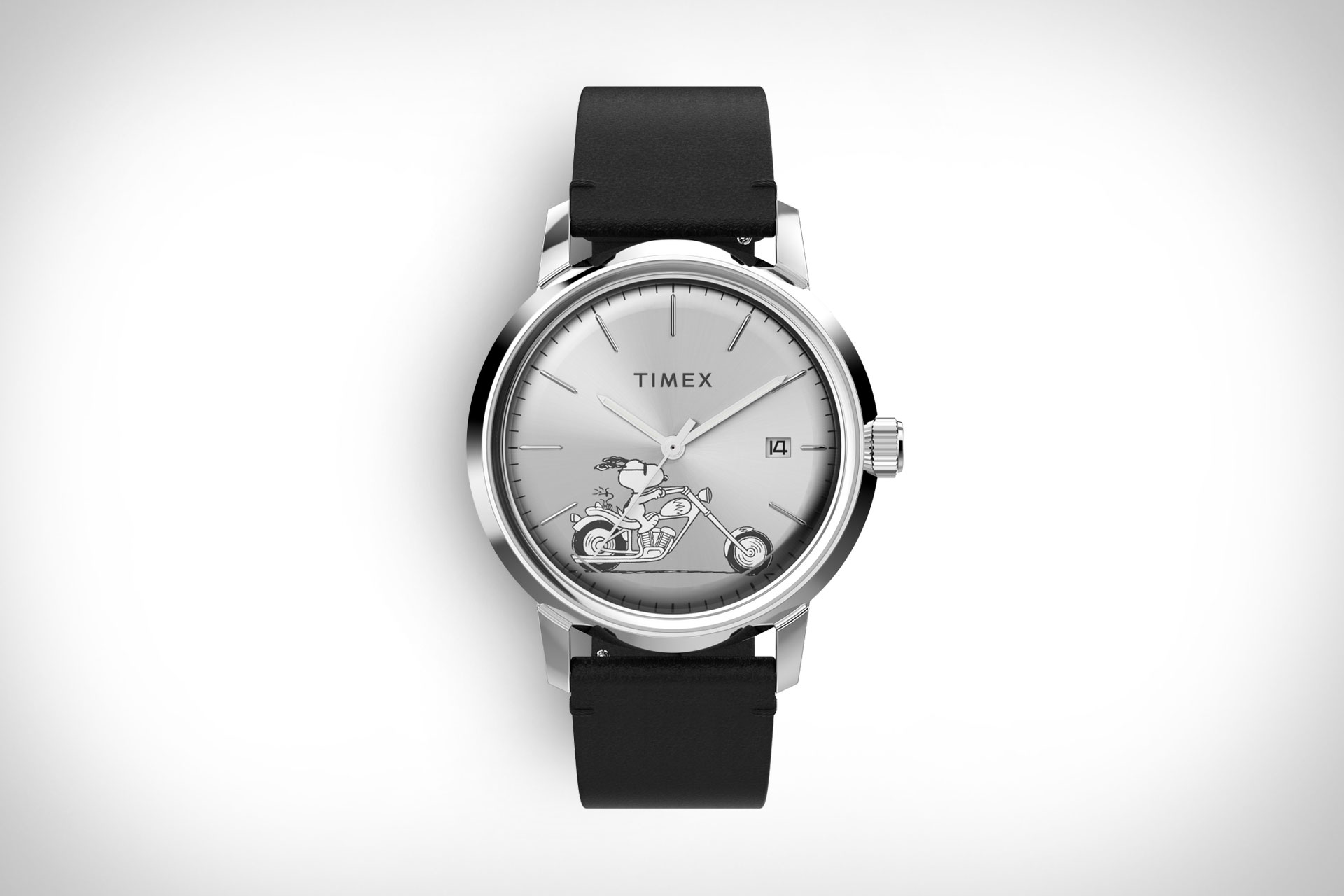 Timex x Snoopy Easy Rider Marlin Automatic Watch | Uncrate