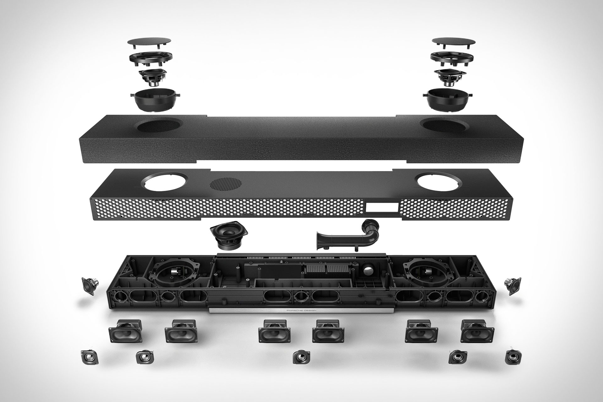 保时捷 PDB90 杜比全景声条形音箱 | Uncrate