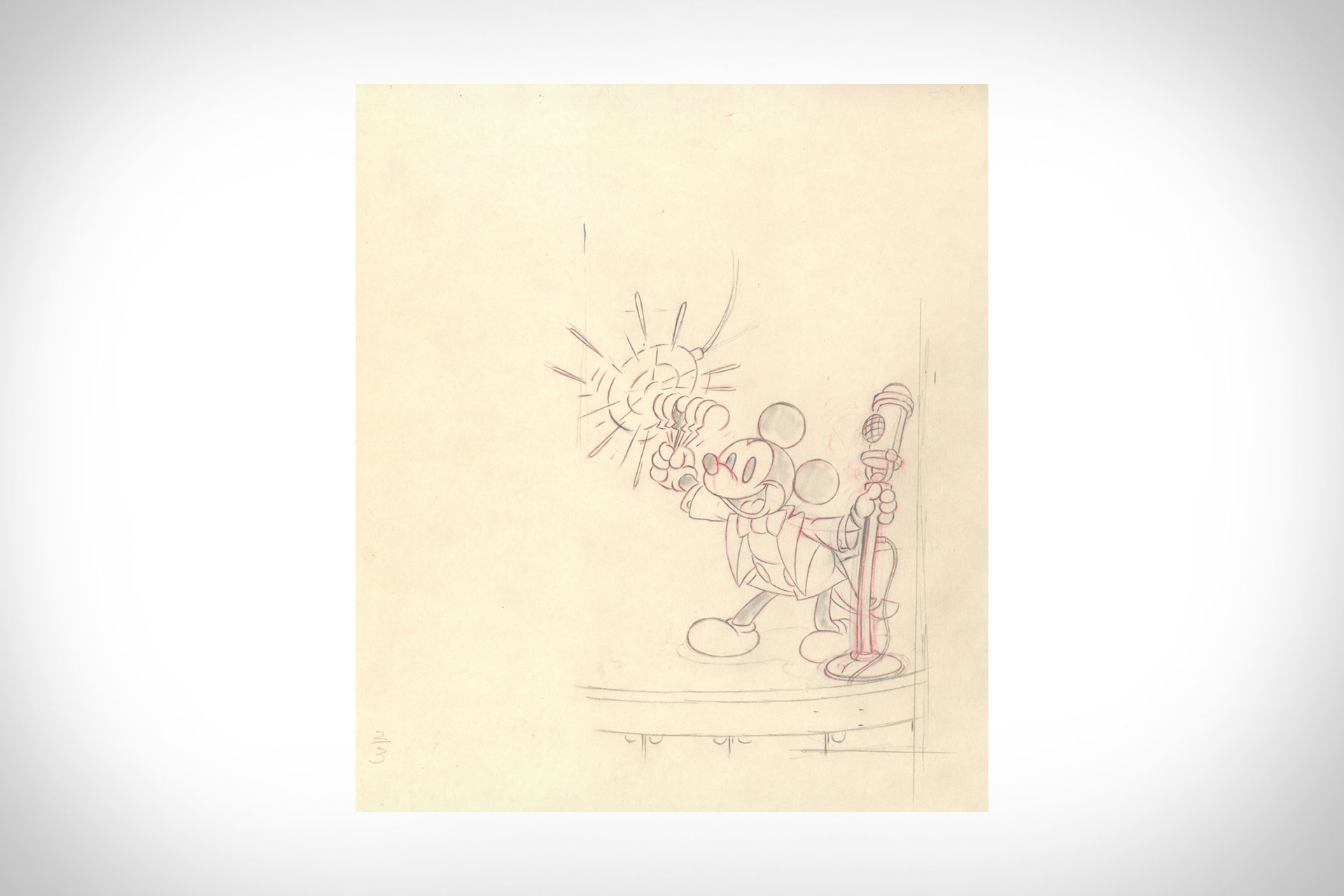 Mickey Mouse Concept Drawing for Good Housekeeping | Uncrate