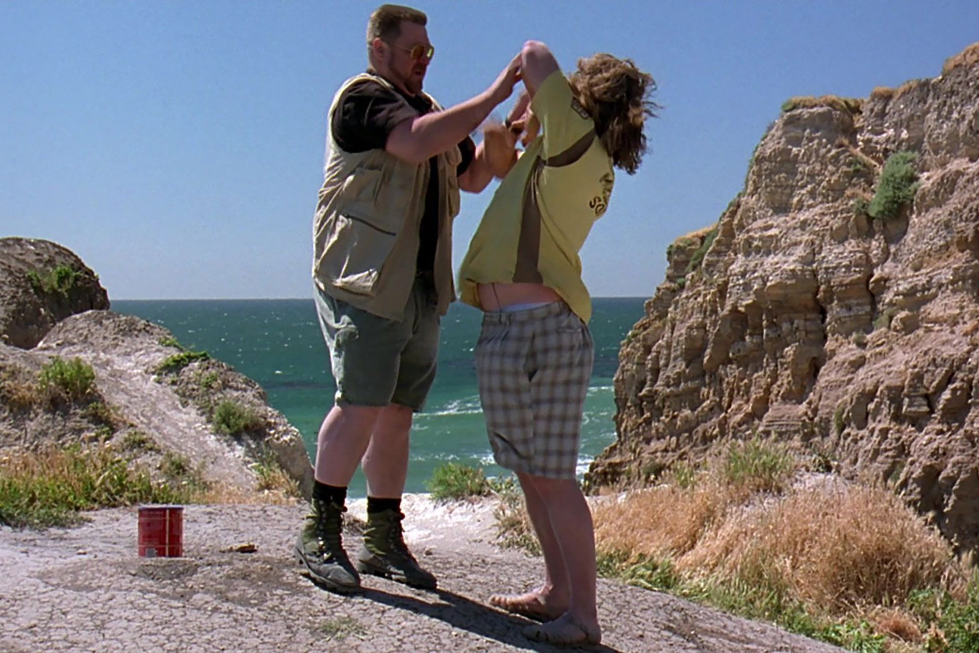 The Big Lebowski Screen-Worn Bowling Shirt & Shorts | Uncrate