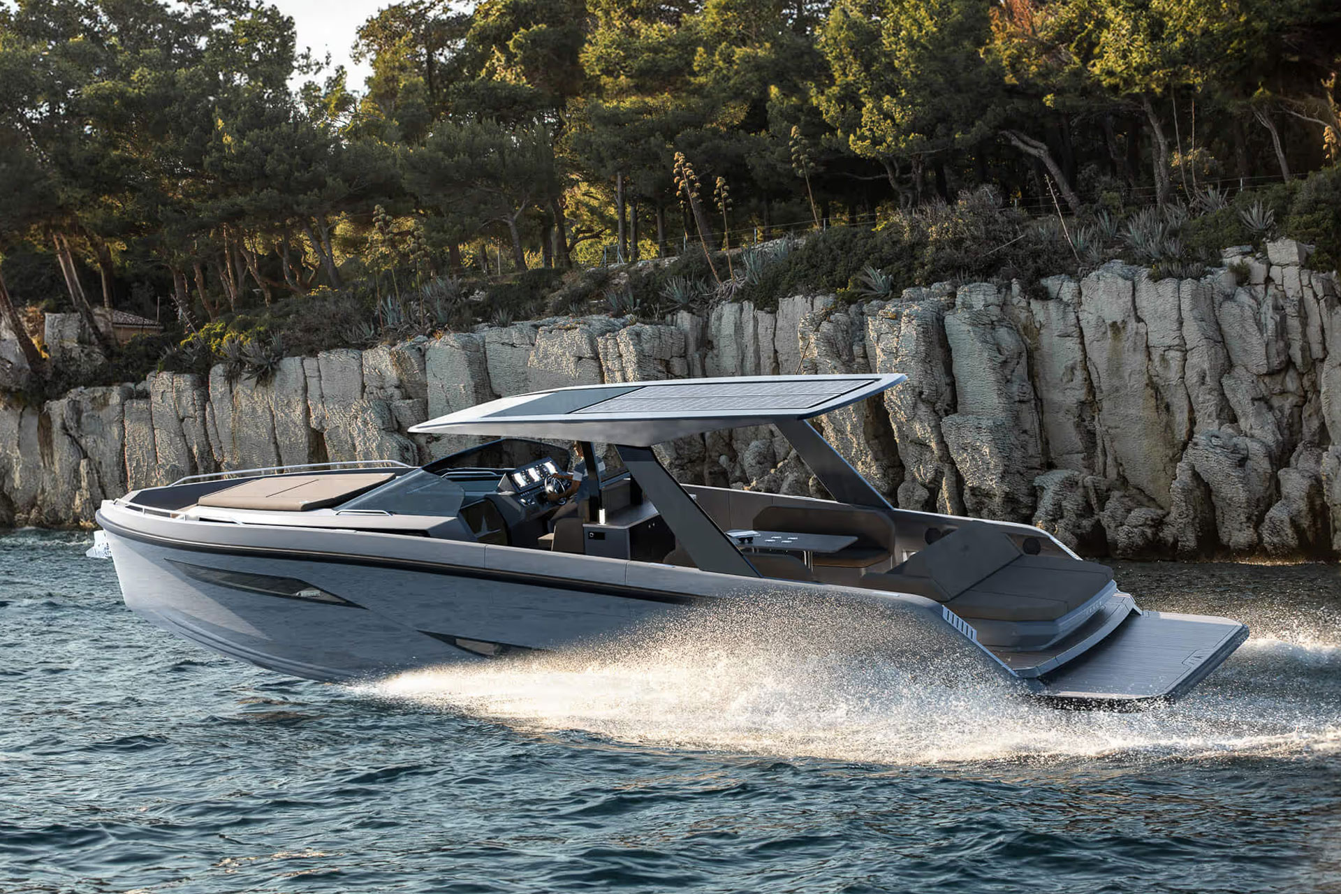 Rand Realm 44 Electric Yacht | Uncrate