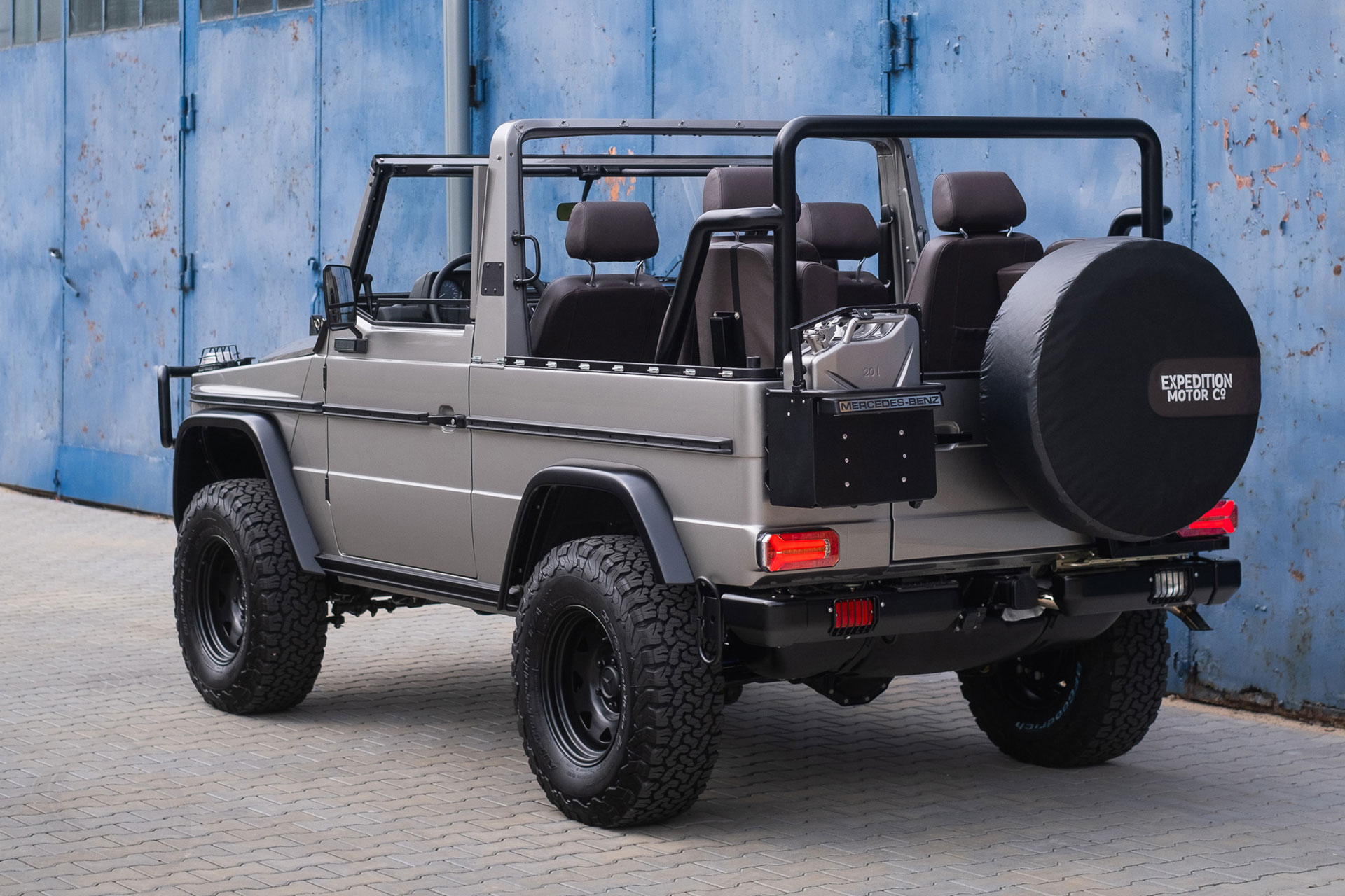 EMC 1992 Mercedes 250GD Mojave Silver Wolf | Uncrate