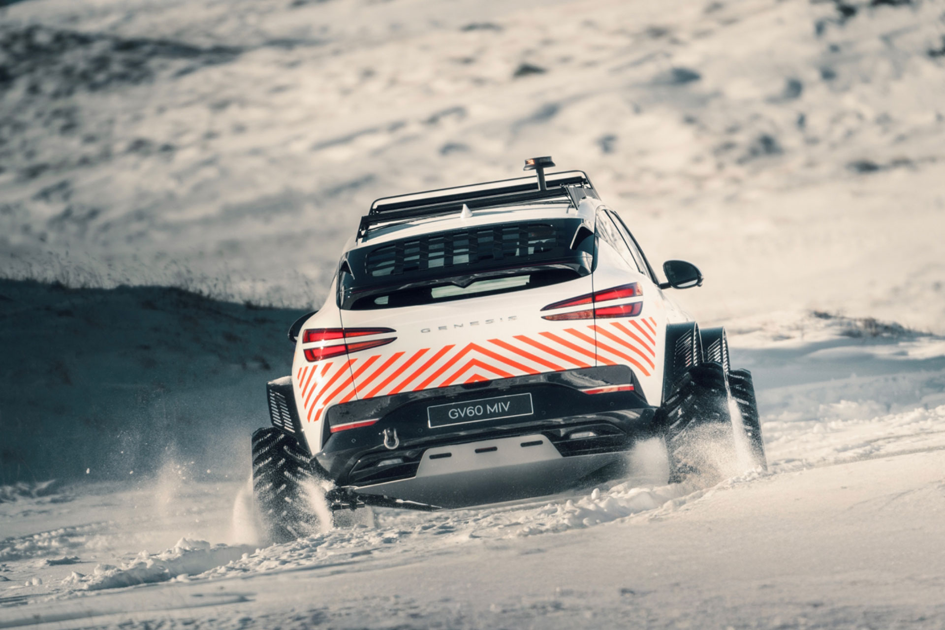 Genesis GV60 Mountain Intervention Vehicle Concept | Uncrate