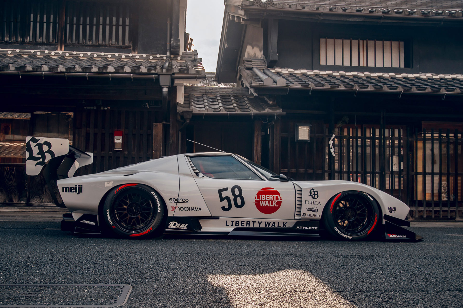 Liberty Walk GT Lamborghini Miura Body Kit | Uncrate